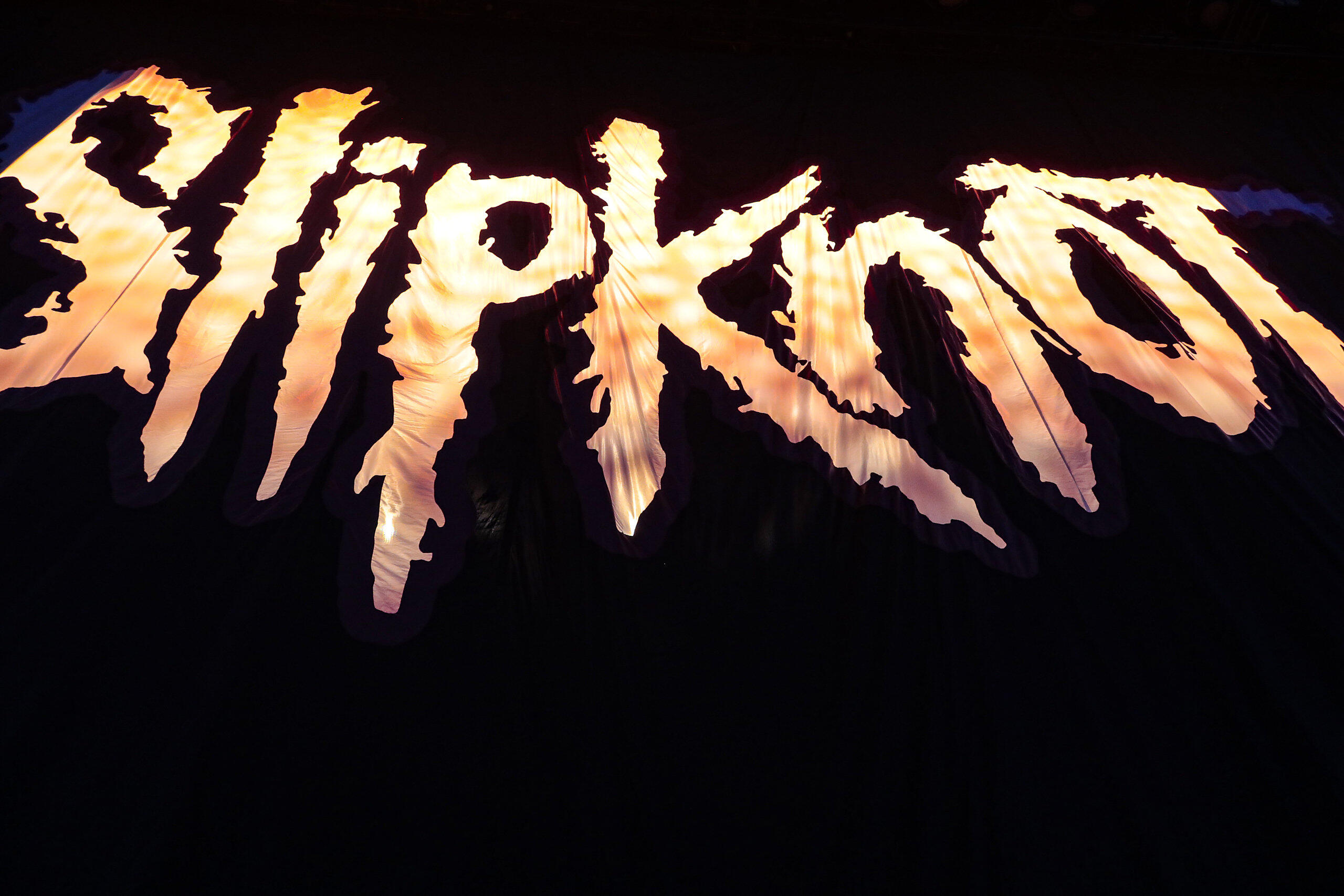 Bilder von: Der Headliner des Samstagabends: Slipknot rocken die Bühne ...