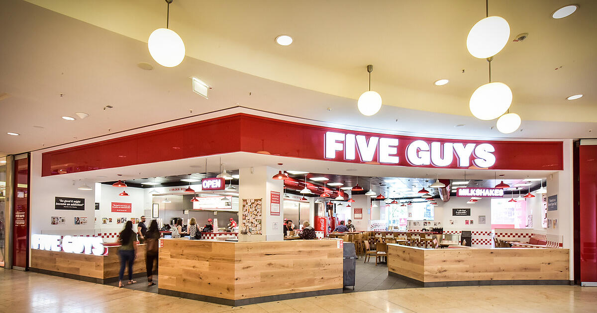 "Five Guys" eröffnet in Nürnberg: Angesagte Burger-Kette kommt nach Franken