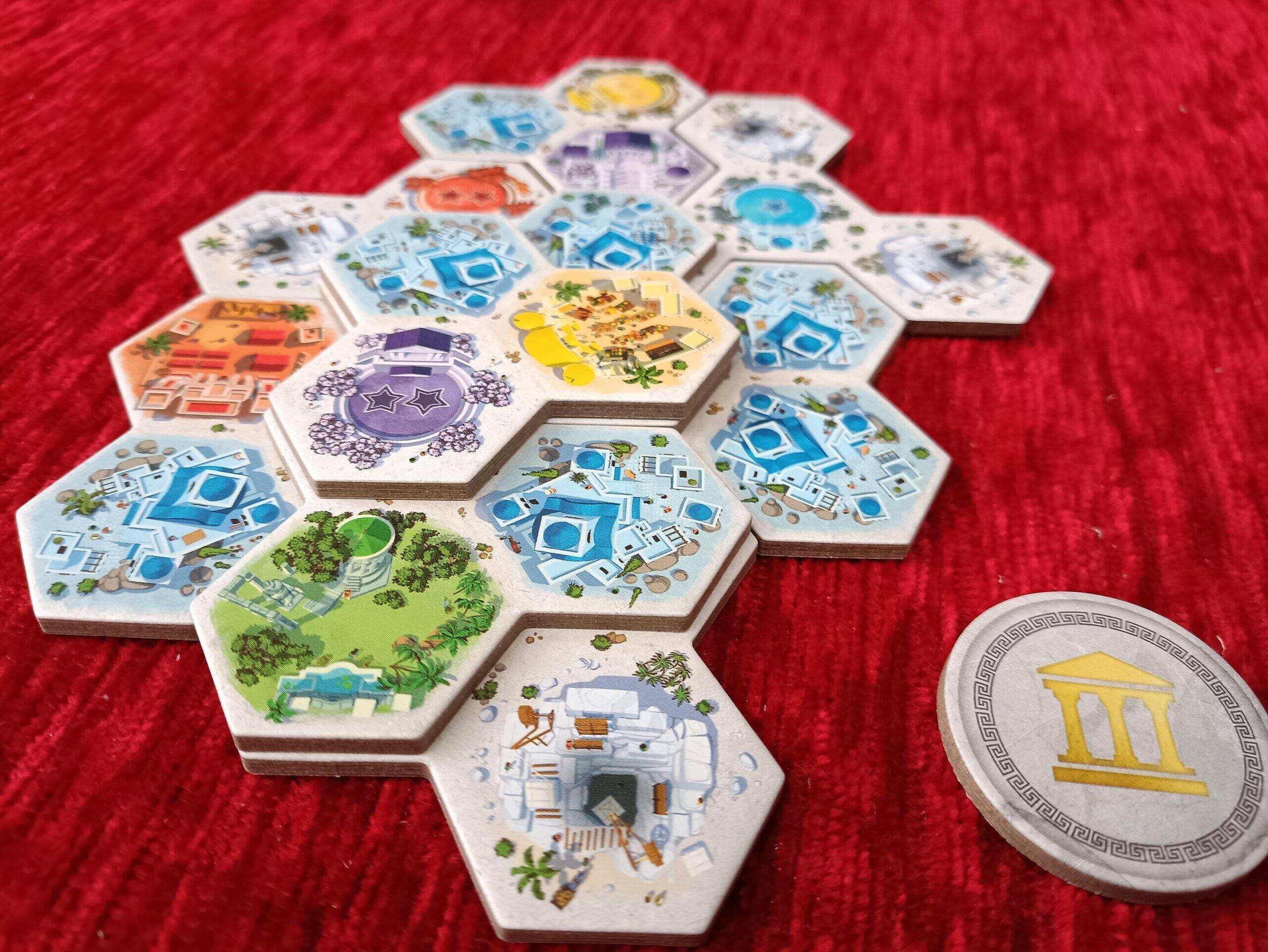 Spiele-Test "Akropolis": Plättchen-Puzzle in der Antike - so gut ist ...