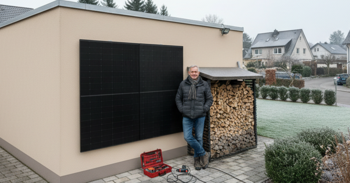 Neue Norm, neue Freiheit: So leicht lässt sich Balkon‑PV 2026 installieren