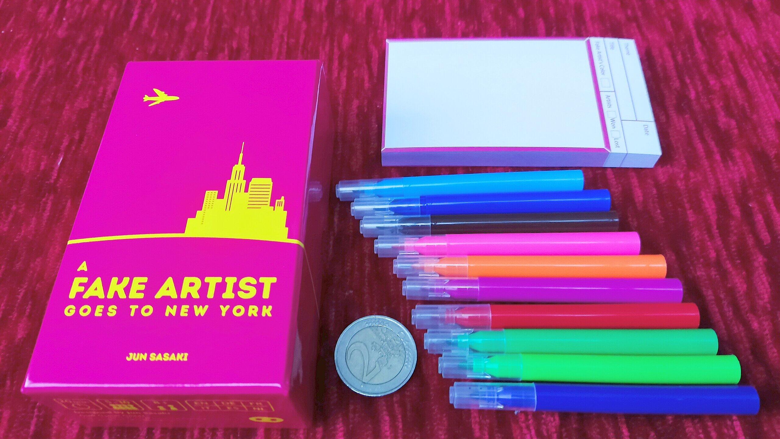 Spiele-Test "A Fake Artist Goes to New York": Wenn "Werwölfe" und ...