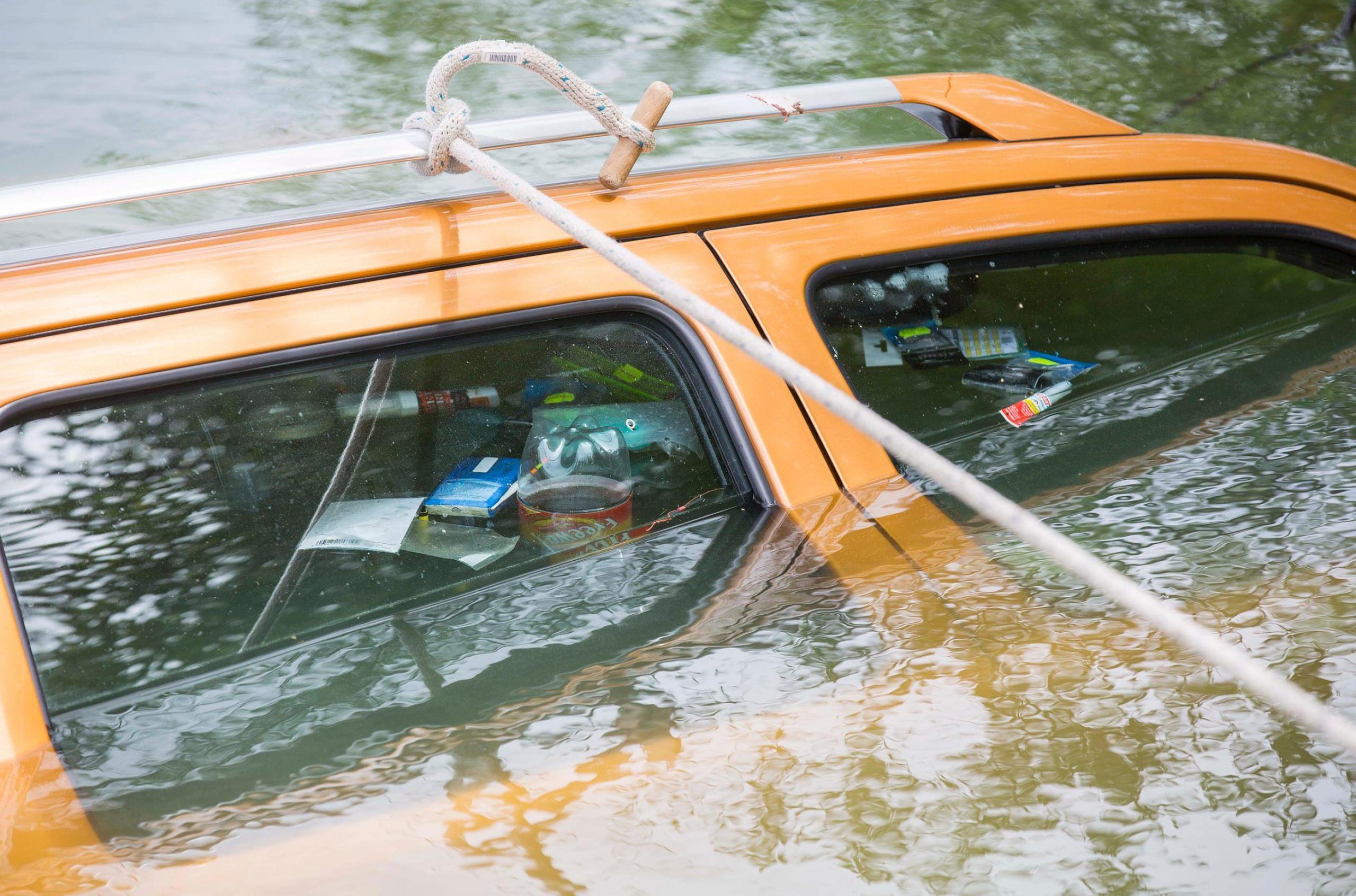 Auto aus See bei Haßfurt geborgen