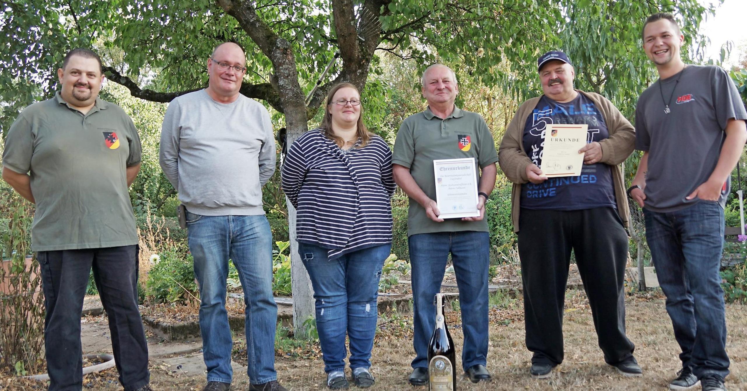 Anton Zellmann ist jetzt Ehrenvorsitzender der Reservisten