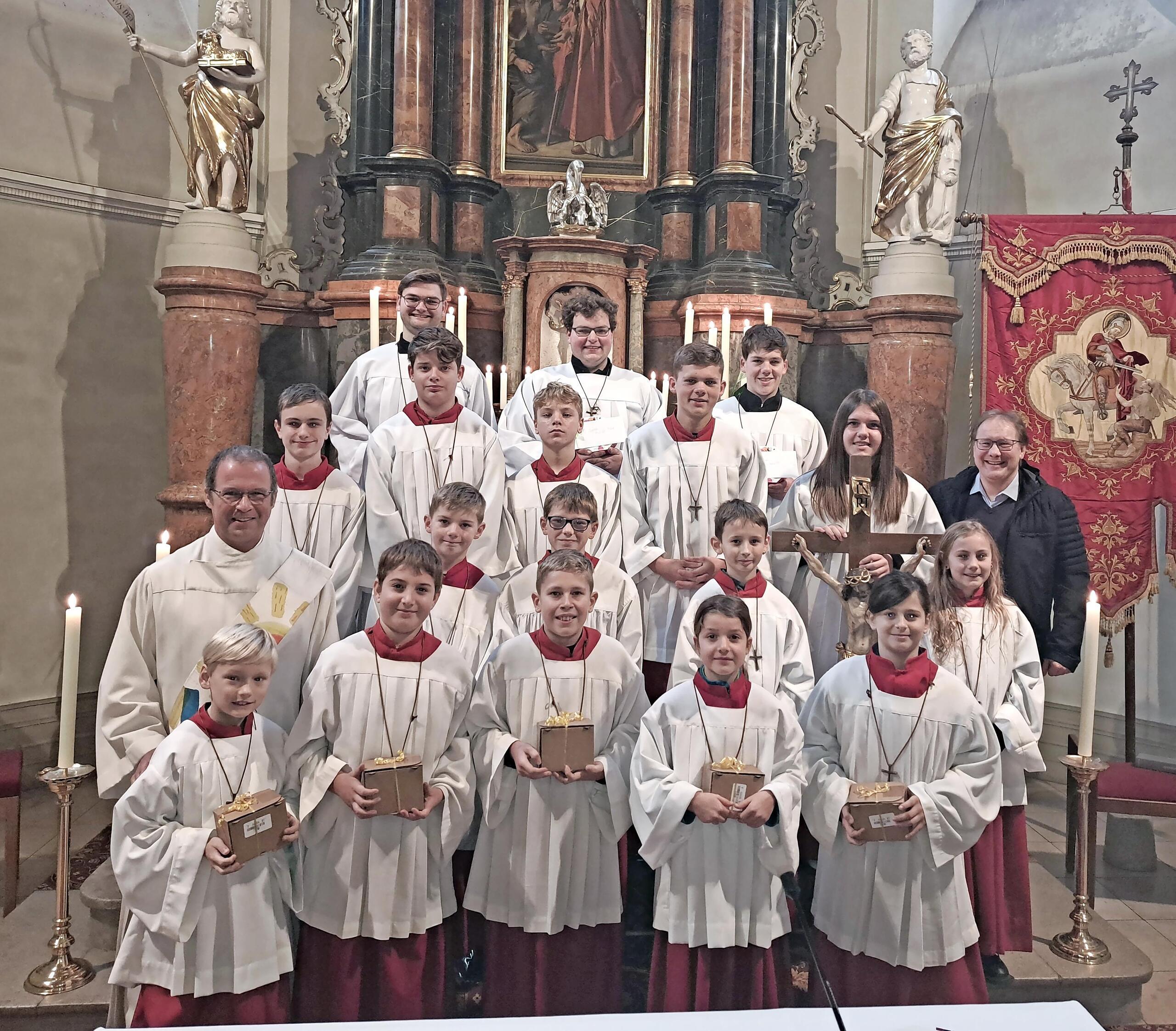 Wechsel im Ministrantenteam