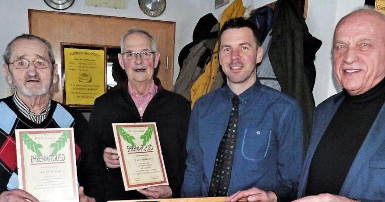 SV Cottenau: zwei neue Ehrenmitglieder