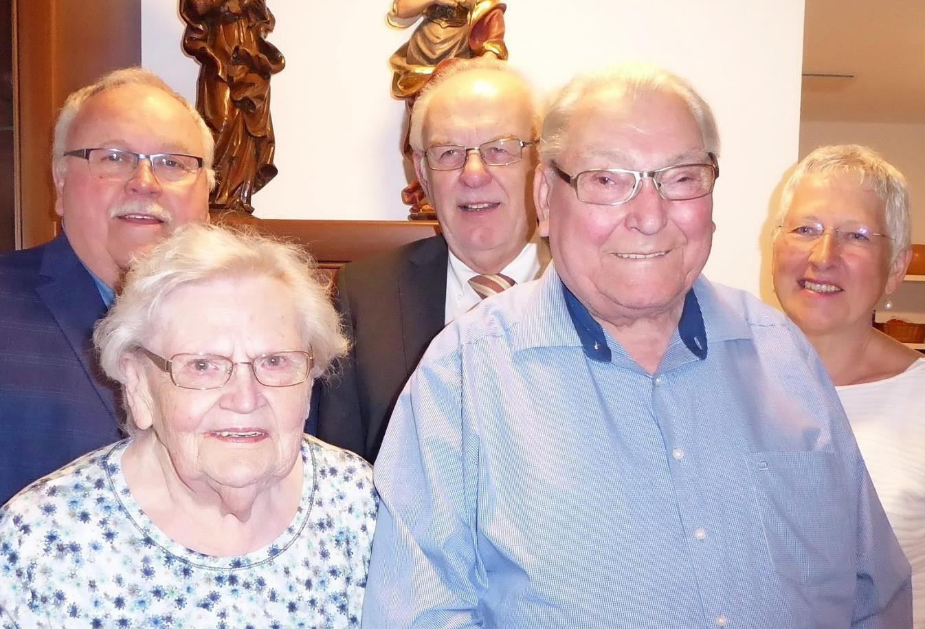 Betty und Josef Seitz feiern in Forchheim diamantene Hochzeit