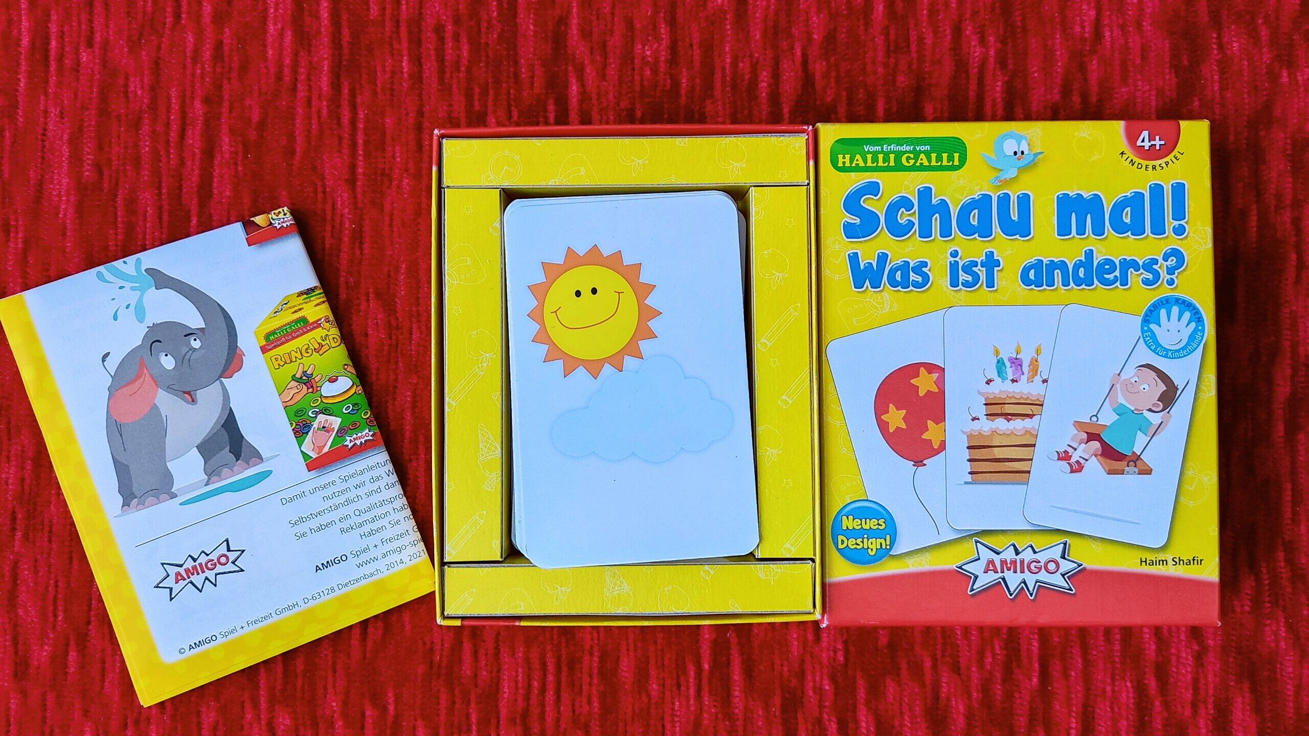 Kinderspiel-Test "Schau mal! Was ist anders?": Simpel-geniales ...