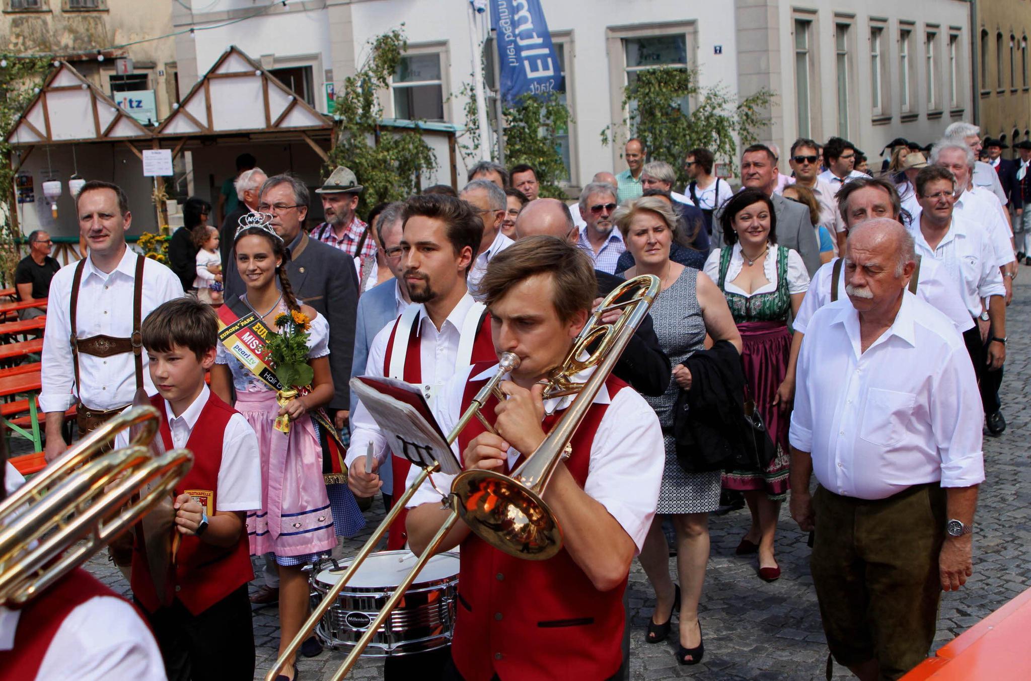 Die Stadt Eltmann macht ein Fass auf