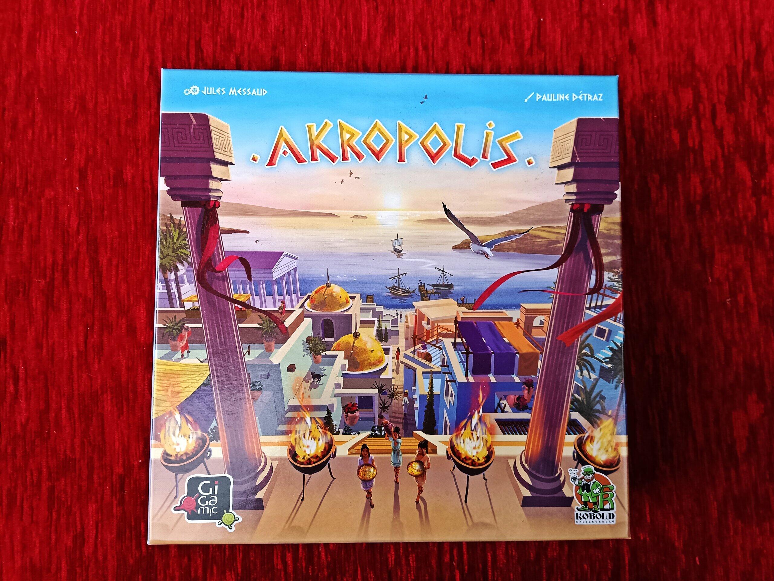Spiele-Test "Akropolis": Ausgezeichneter Städetbau in der Antike - so ...