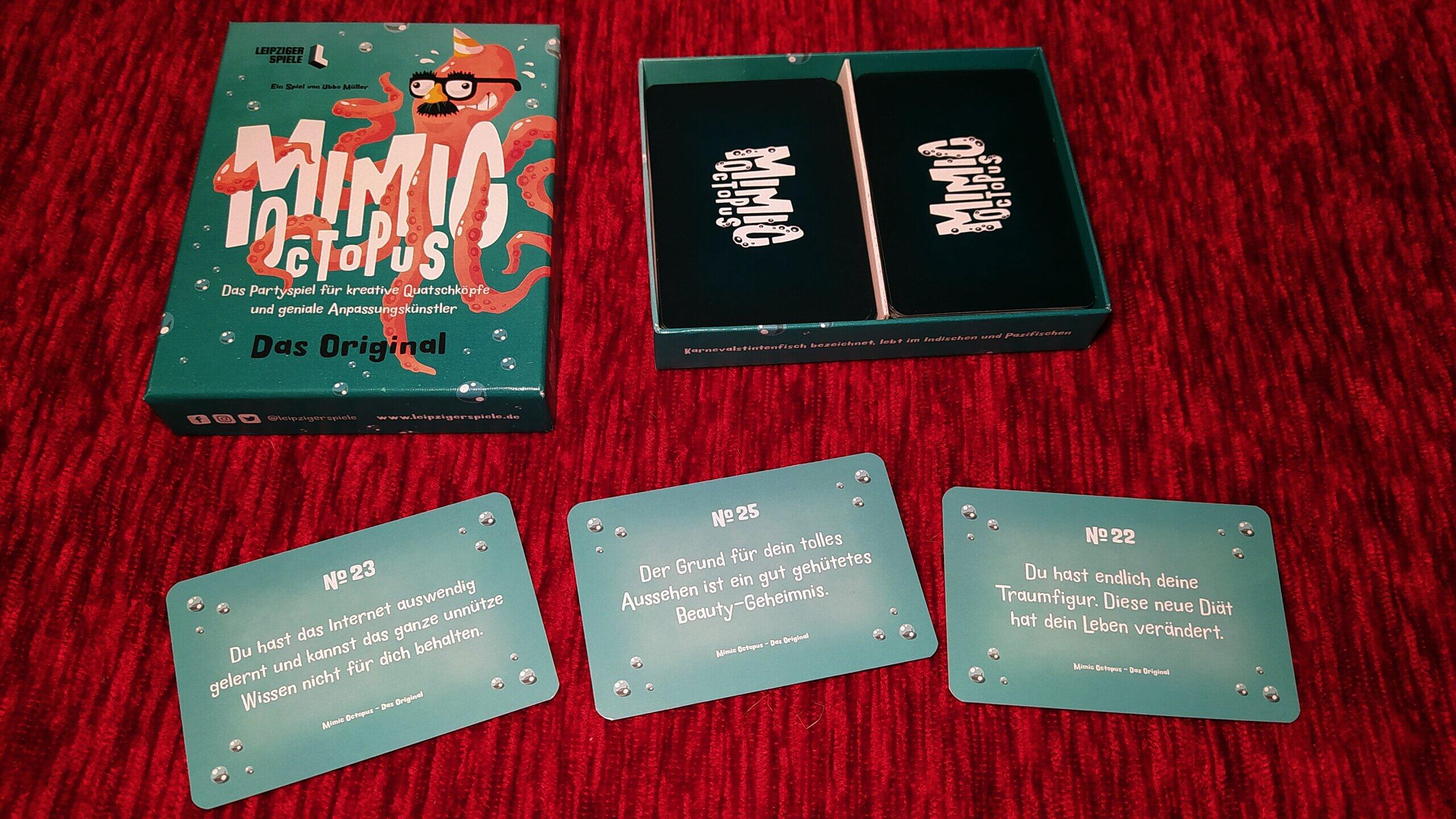 Spieletest "Mimic Octopus - Das Original": Mit wildem Geplauder die ...