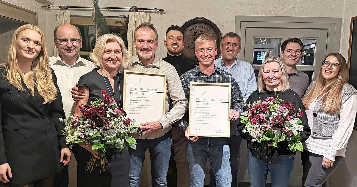 Firma Meigo ehrt Jubilare