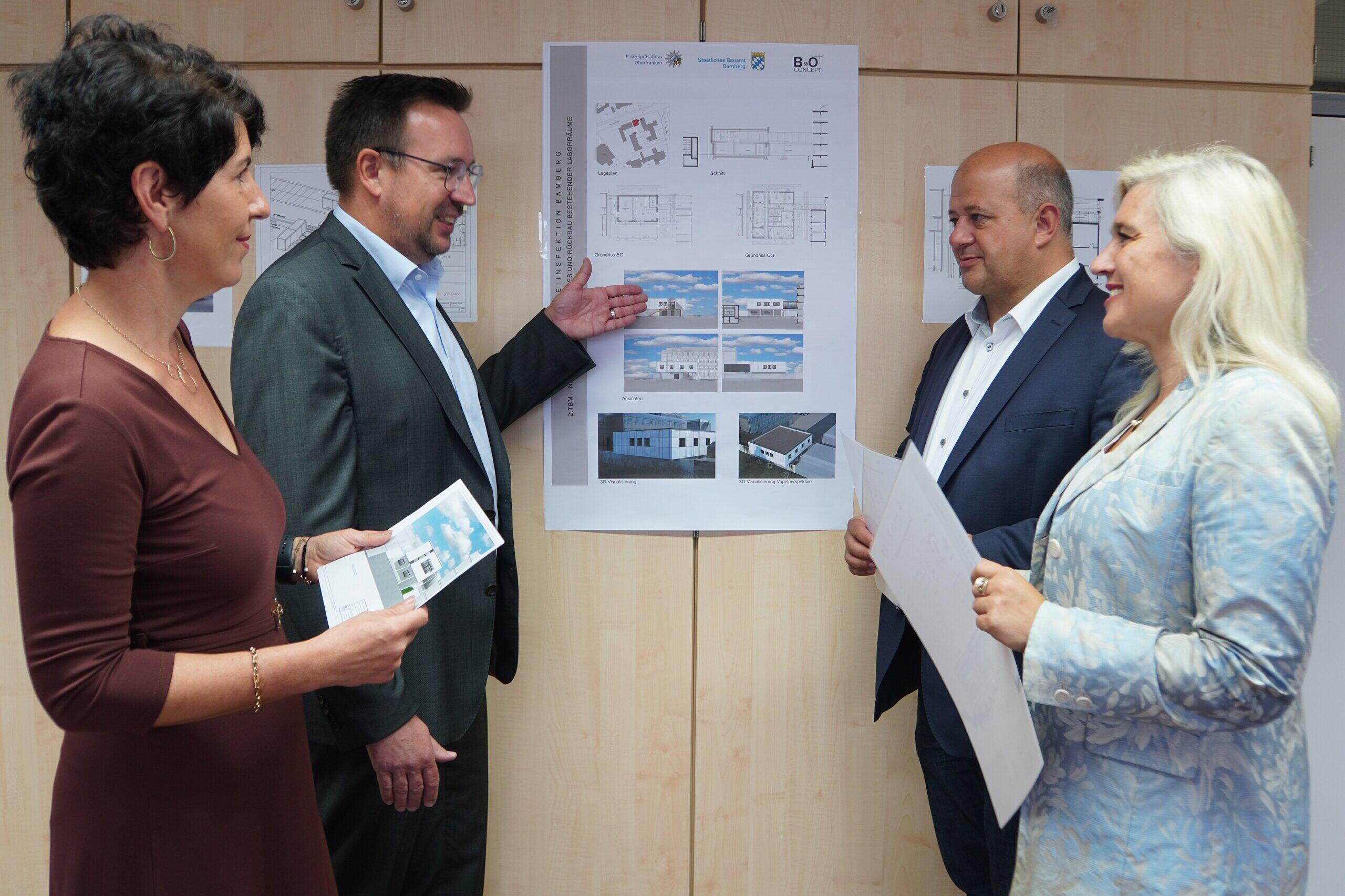 Bamberg: Millionen-Projekt für Polizei kann starten - "Neubau unbedingt erforderlich"