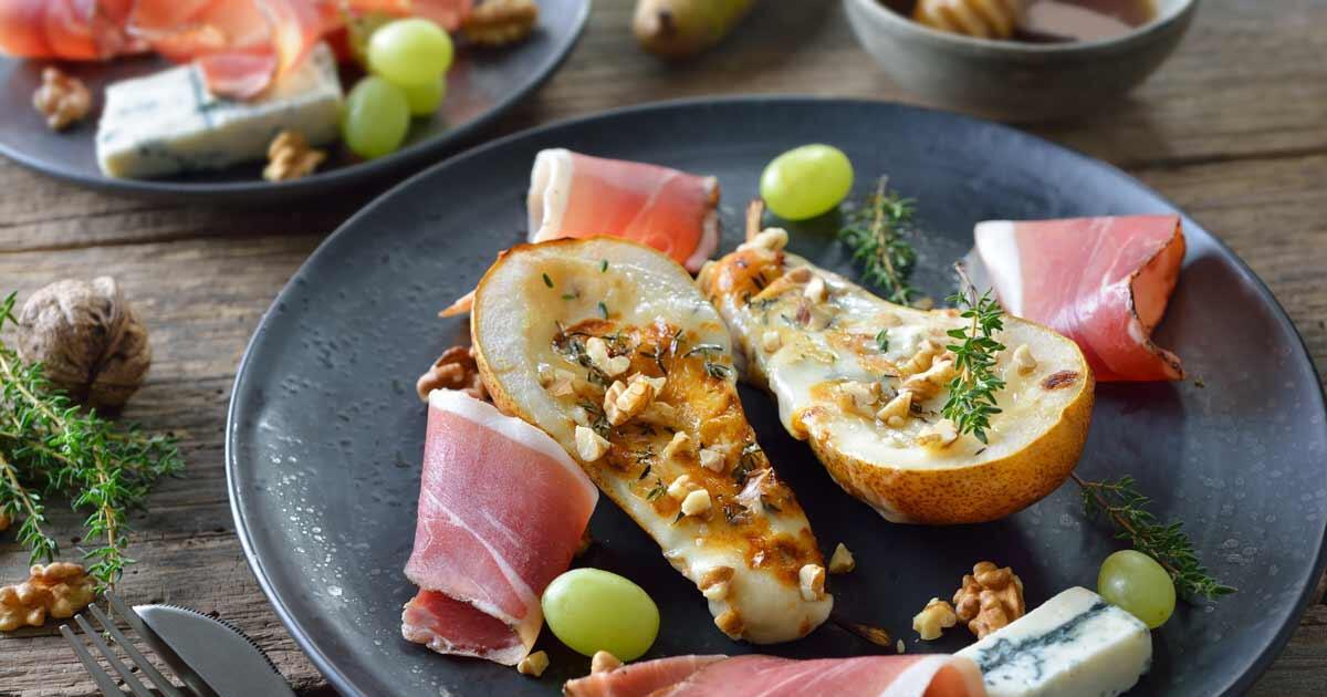 Birne Mit Gorgonzola Vorspeise