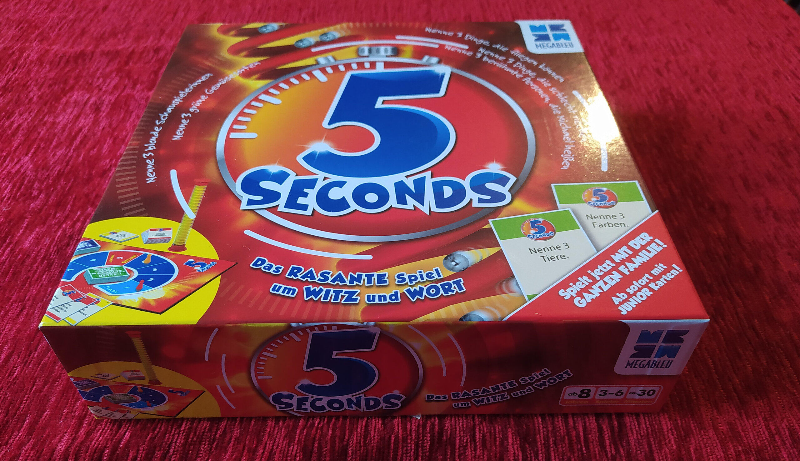 5 Seconds im Test: Das Turbo-Quiz mit Timer-Gimmick - Partyspiel-Tipp