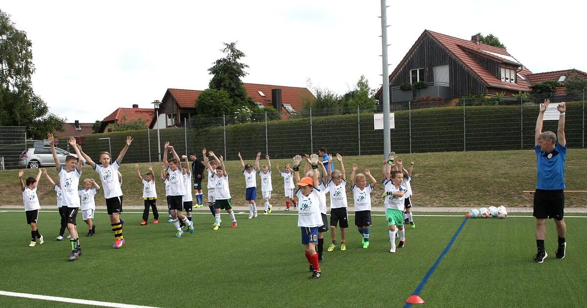 Kinder auf Lothar Matthäus' Spuren