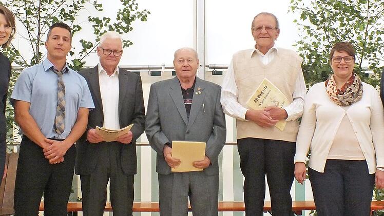 70-jähriger FV Giech in Feierlaune
