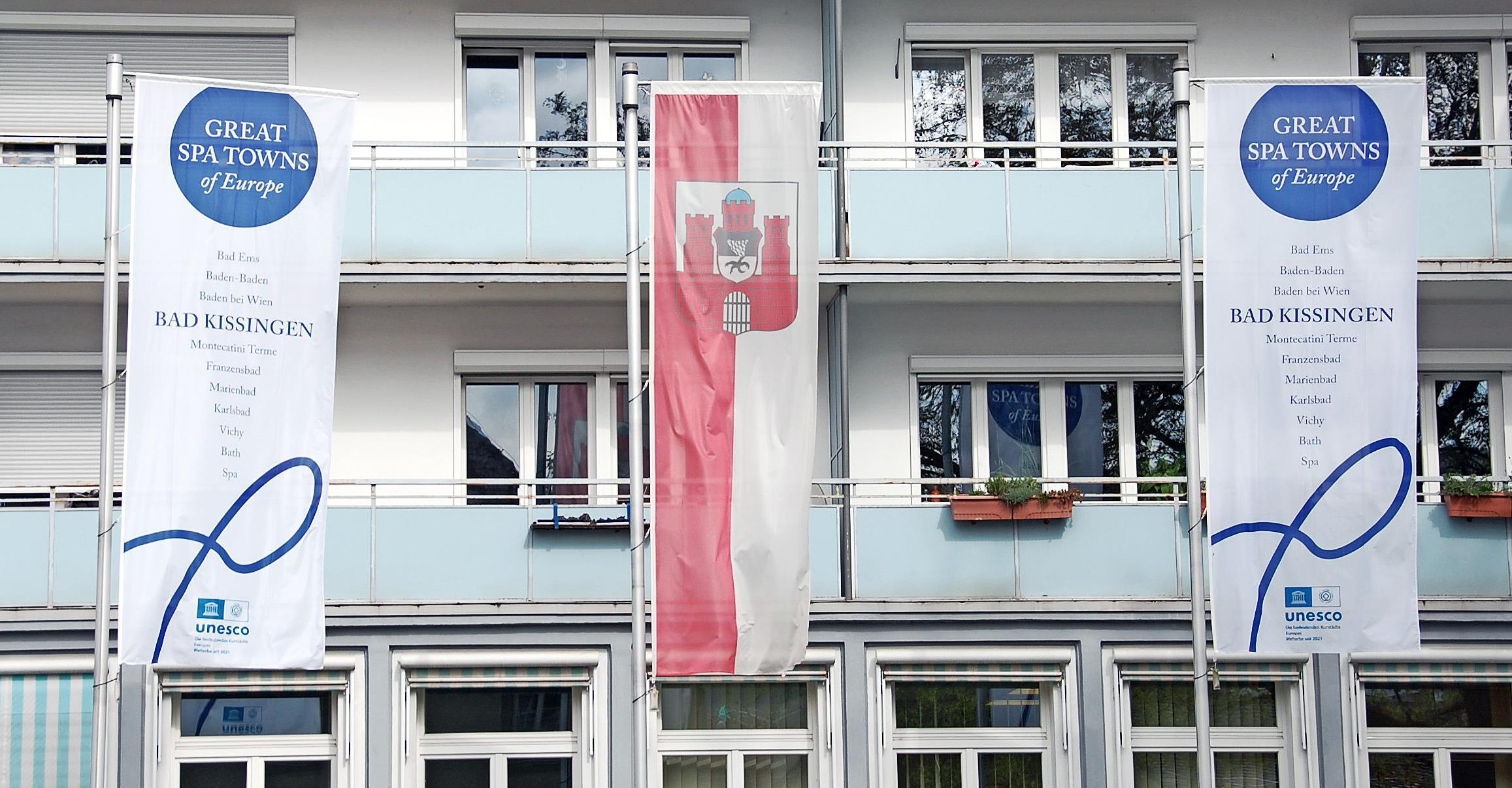 Warum sind die Welterbe-Fahnen in der Stadt gehisst?