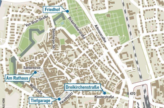 Wohin in Forchheim, wenn man "muss”?