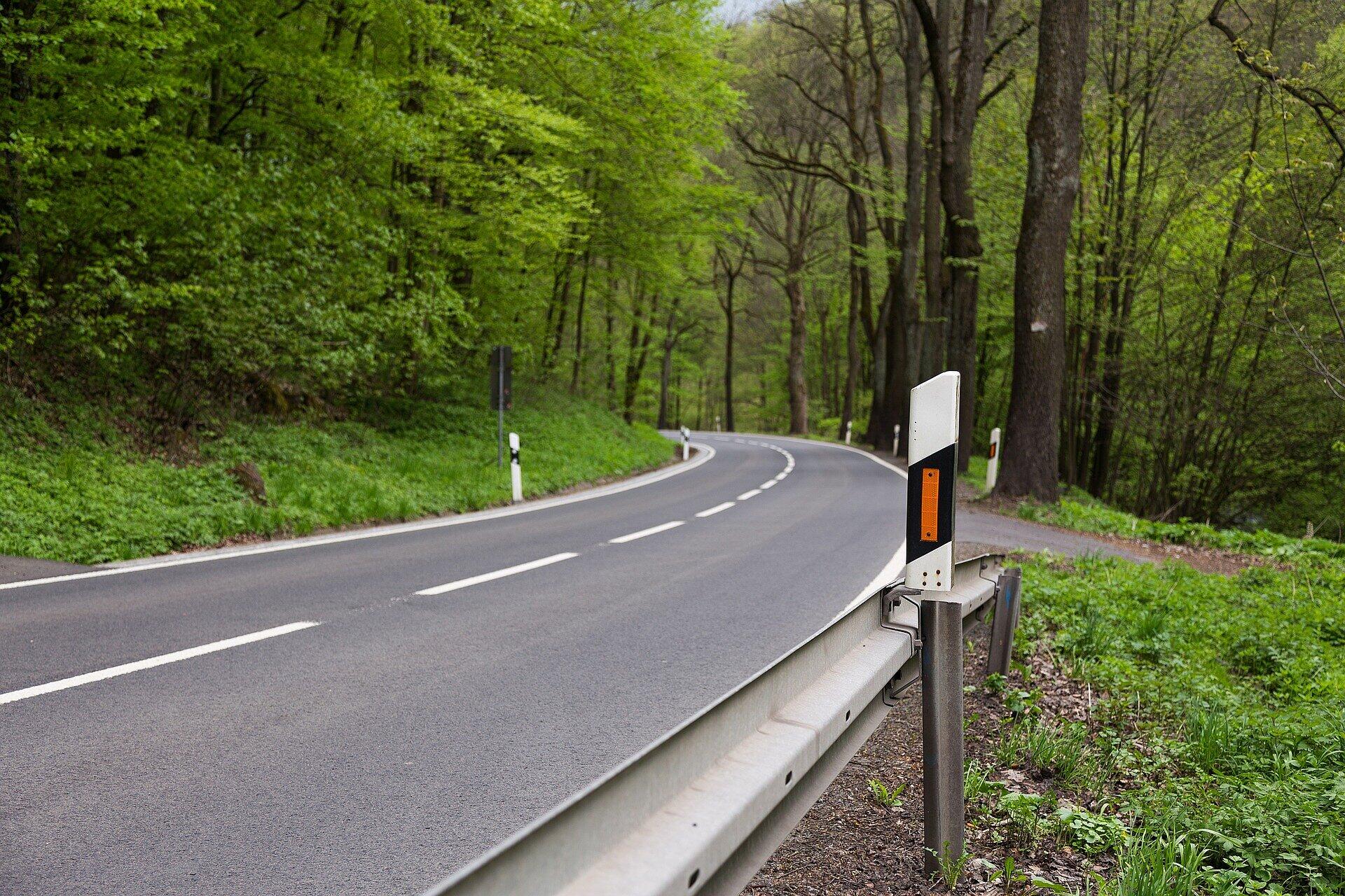 Leitpfosten am Straßenrand: Unterschiede und Bedeutung der Zeichen und ...