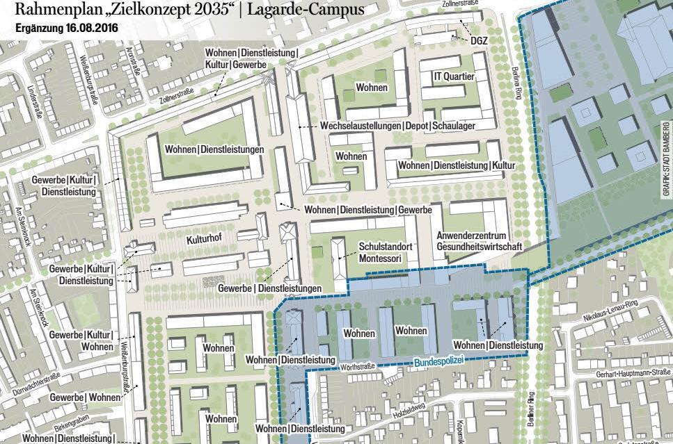 Mehr Wohnraum auf Lagarde-Campus in Bamberg-Ost geplant