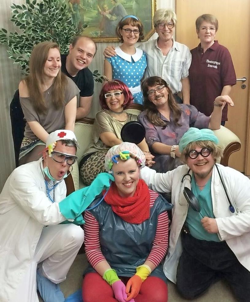 "Affentheater" in Ermreuth