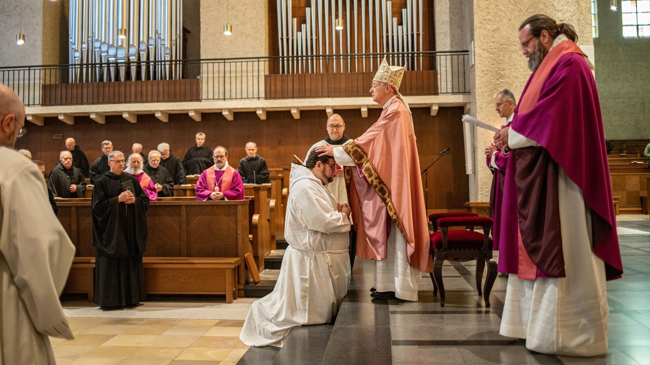 Bruder Wolfgang Sigler zum Diakon geweiht