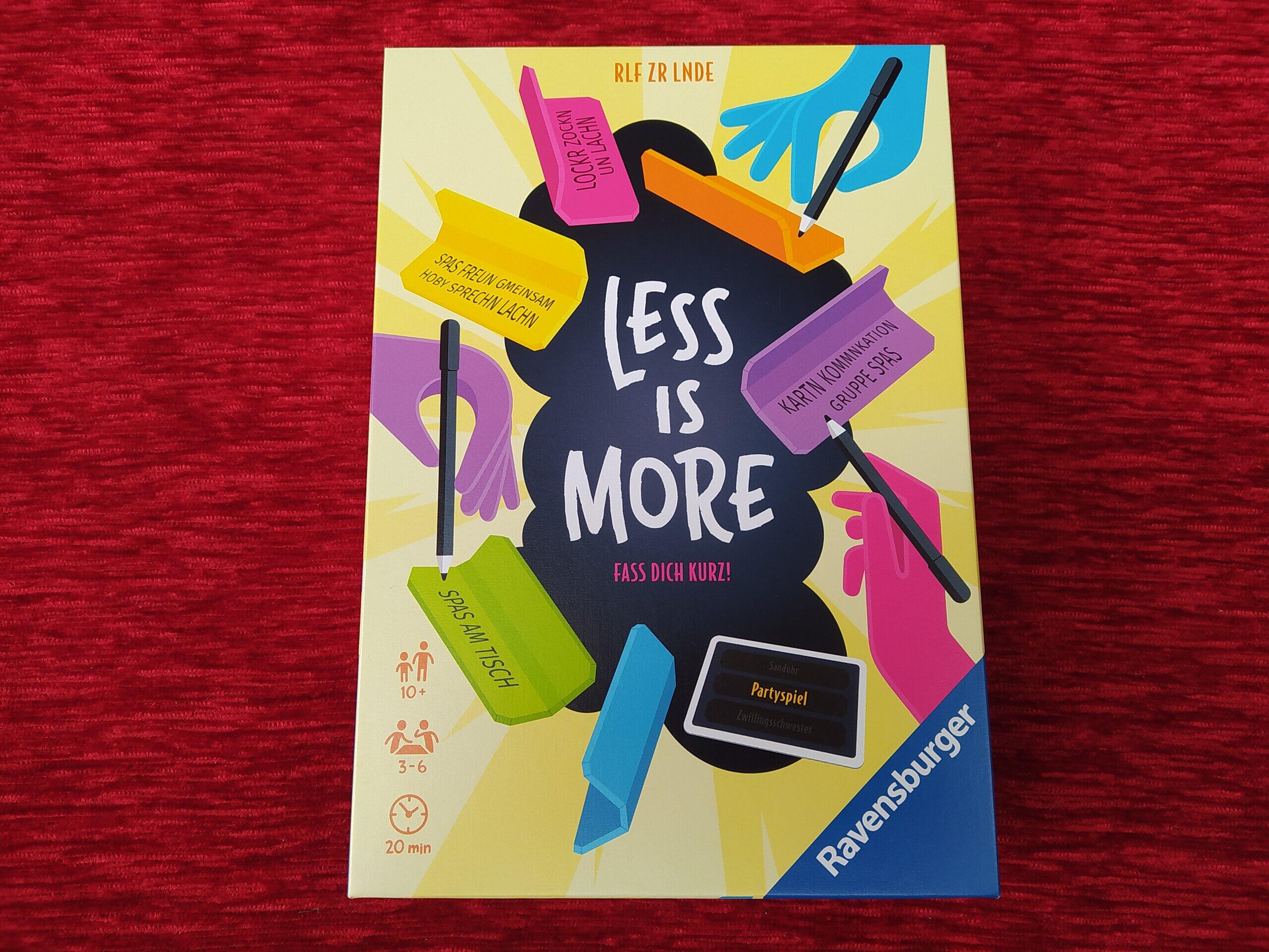 Spiele-Test "Less is more": Party-Wortsuche mit Mut zur Lücke