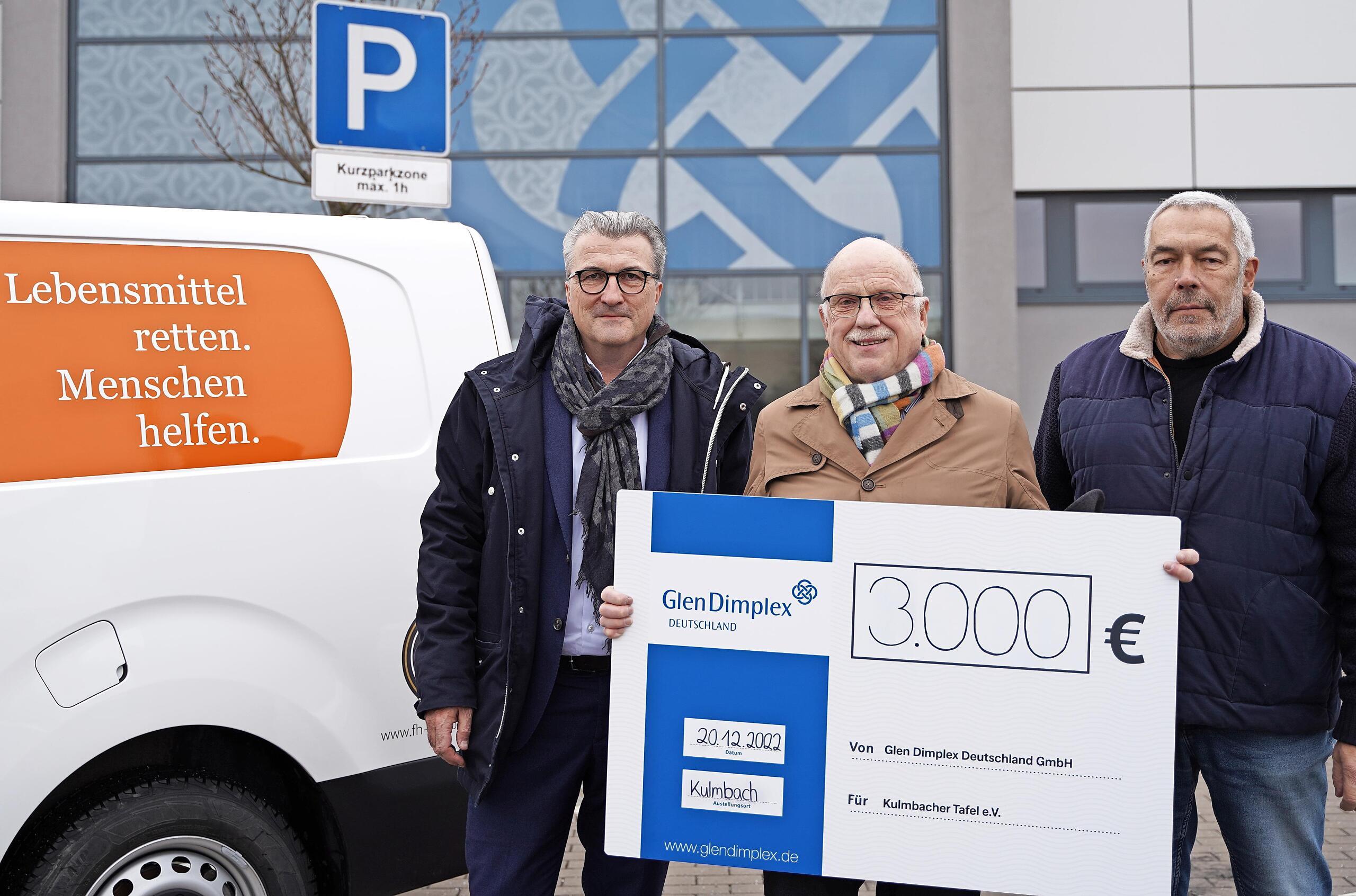 Glen Dimplex hilft der Tafel