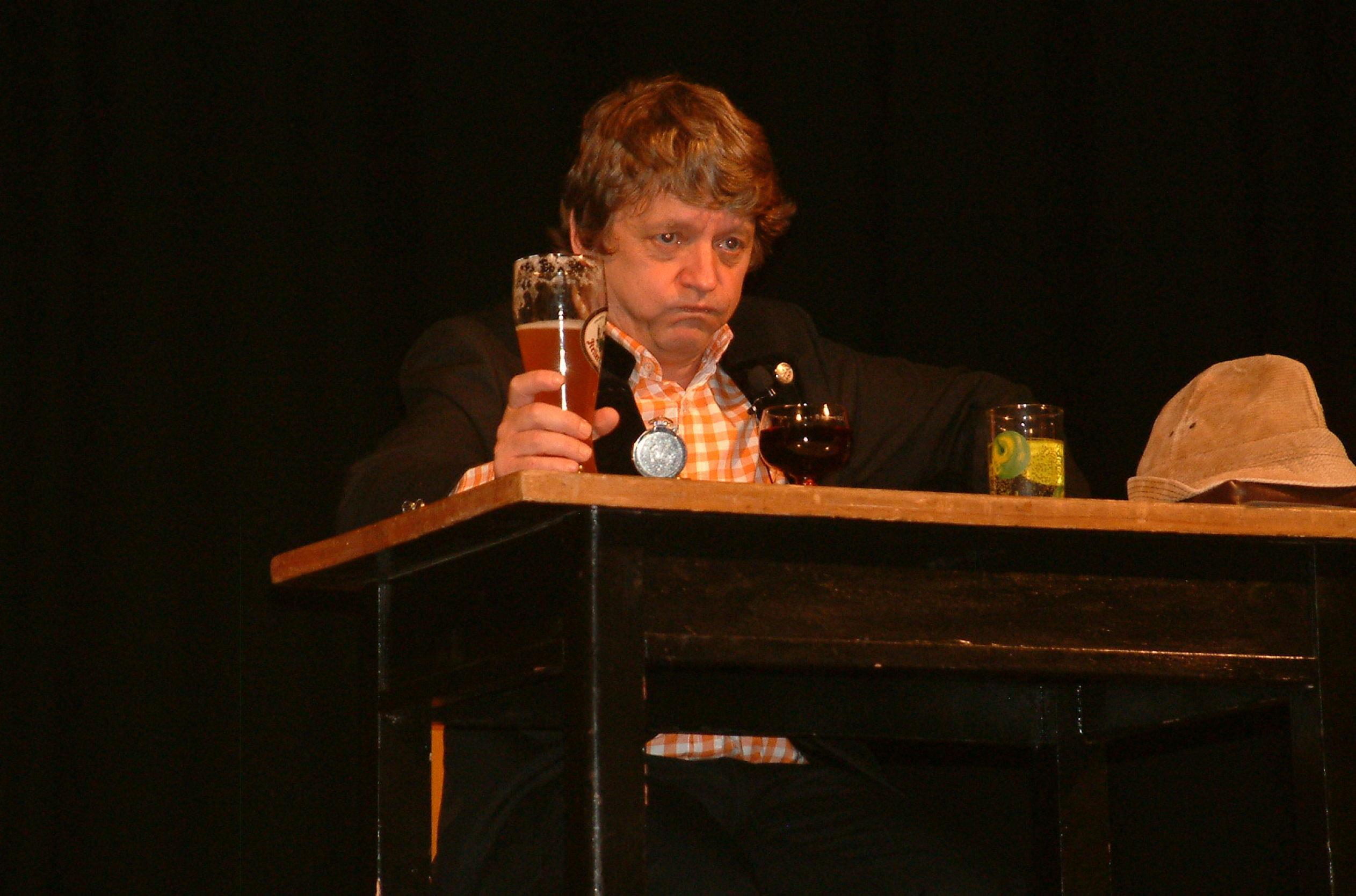 Erwin Pelzig schaut im Frankenwald vorbei