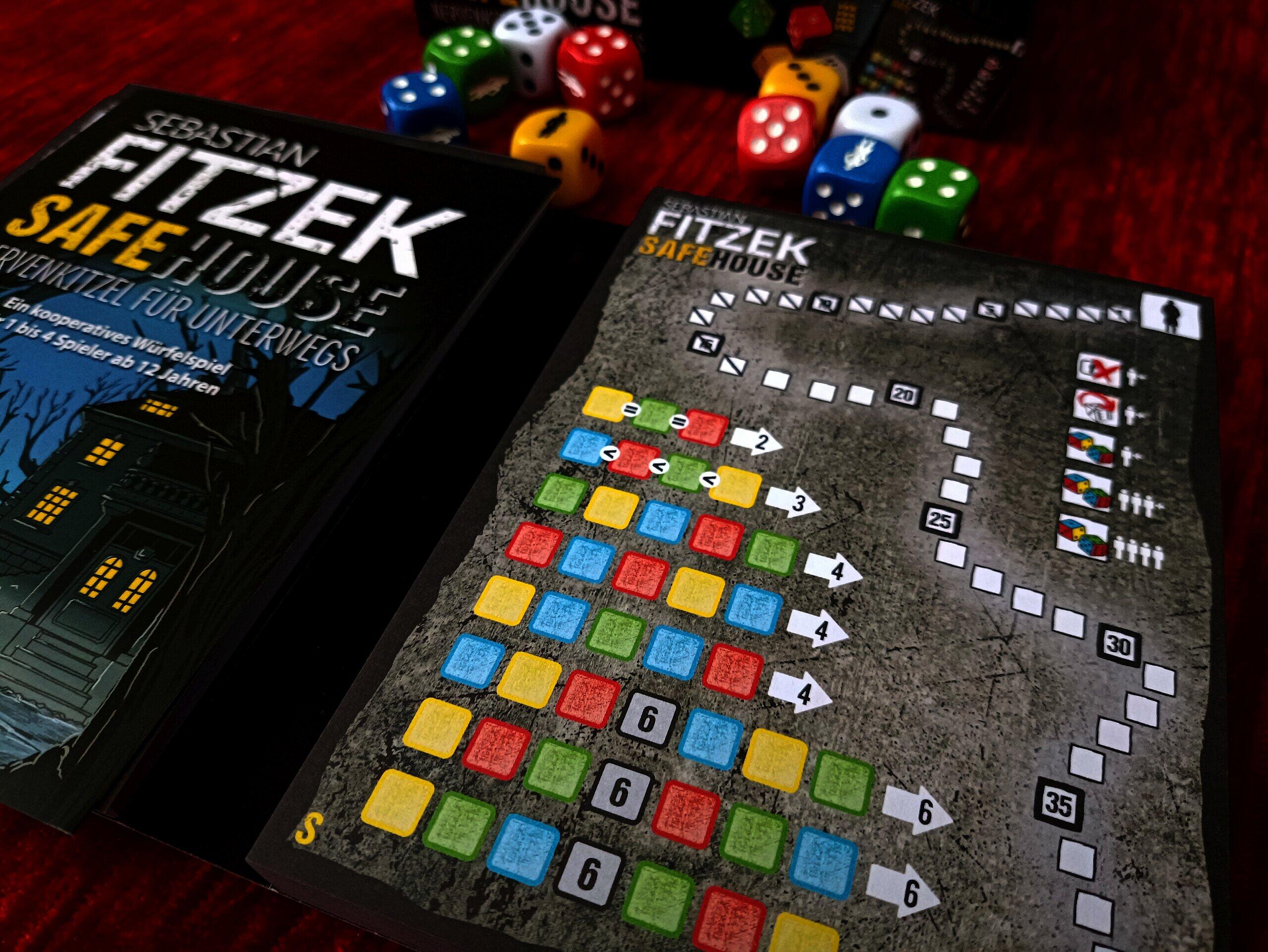 Spiele-Test "Sebastian Fitzek SafeHouse - Das Würfelspiel": Fitzek zum ...