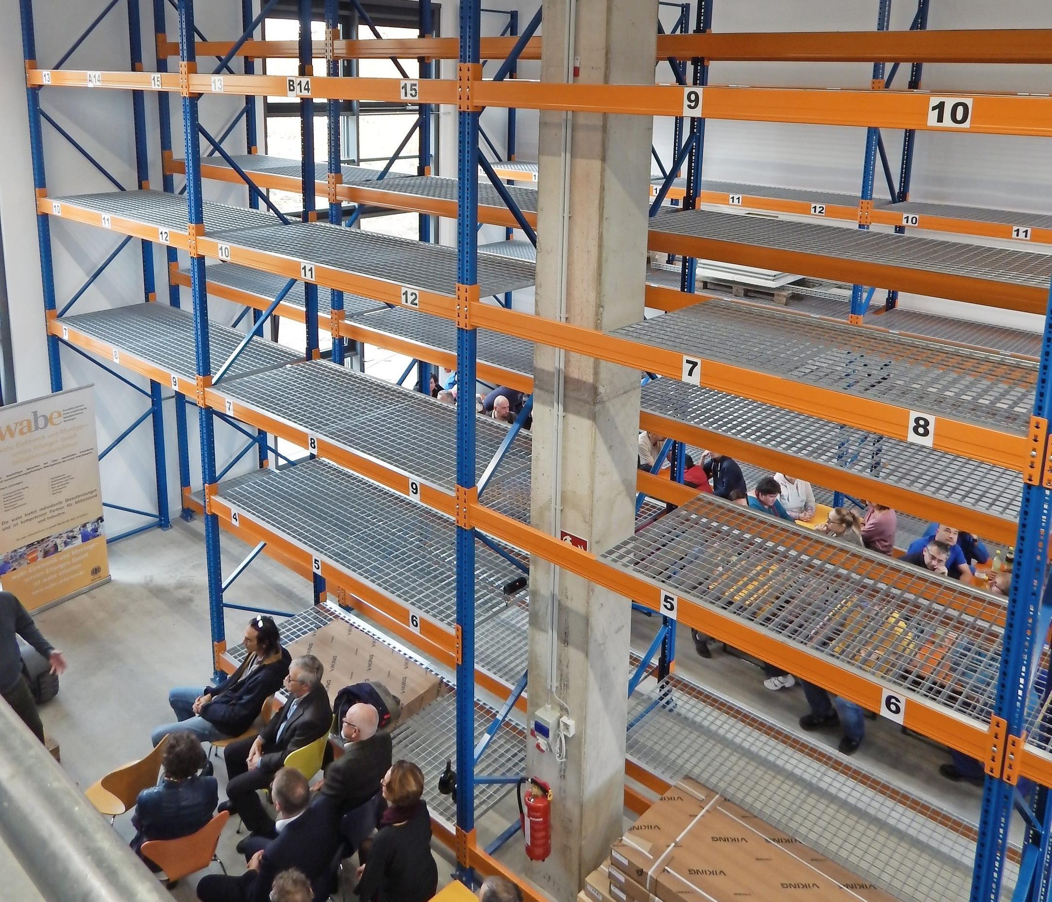 Inklusionsfirma Wabe eröffnet ihren neuen Logistikbereich