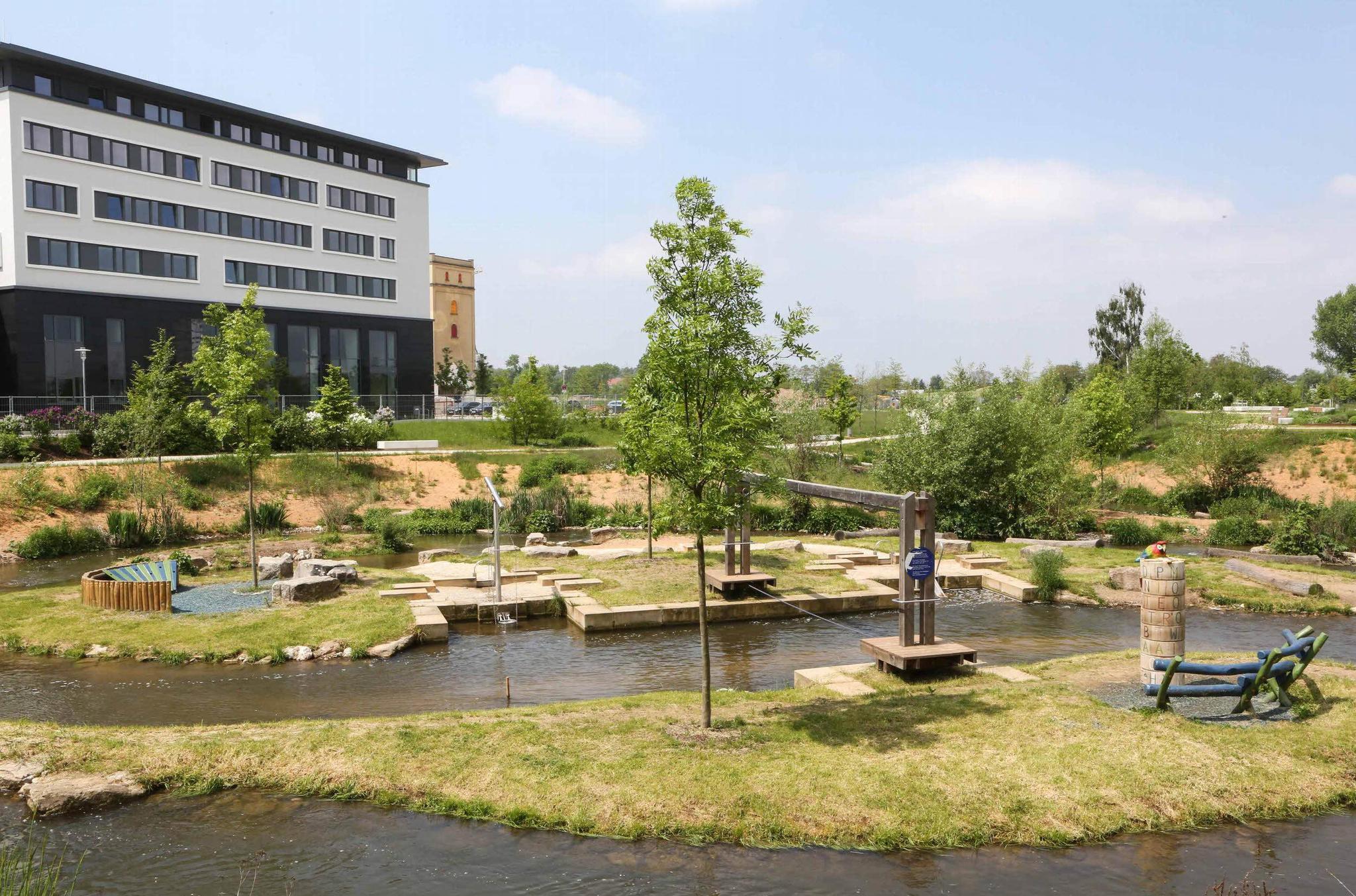 Stadt Bamberg eröffnet den Erba-Park