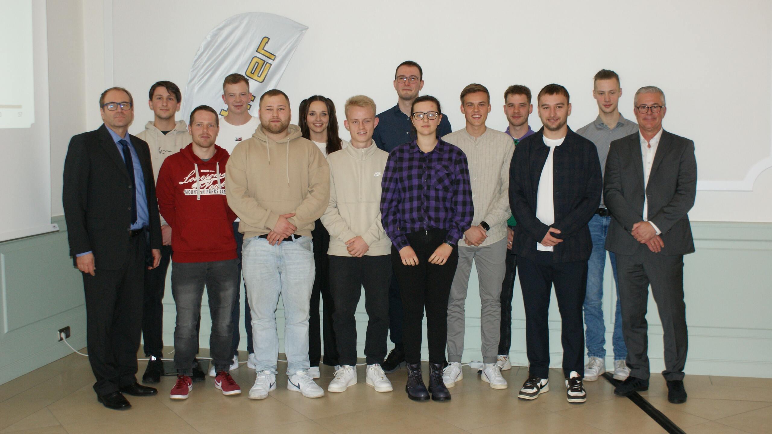 Fehrer feiert 1440 Jahre Betriebszugehörigkeit