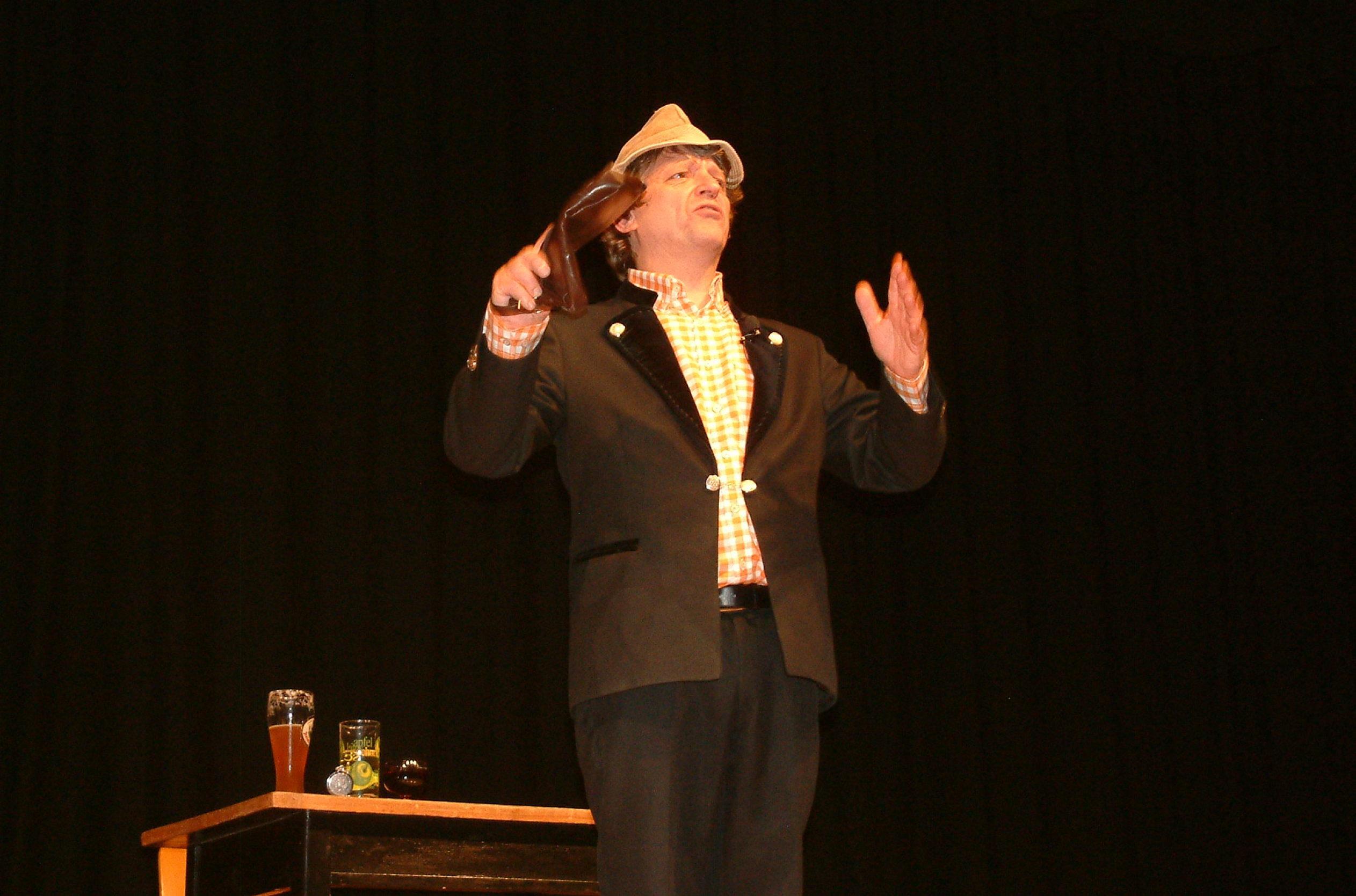 Erwin Pelzig schaut im Frankenwald vorbei