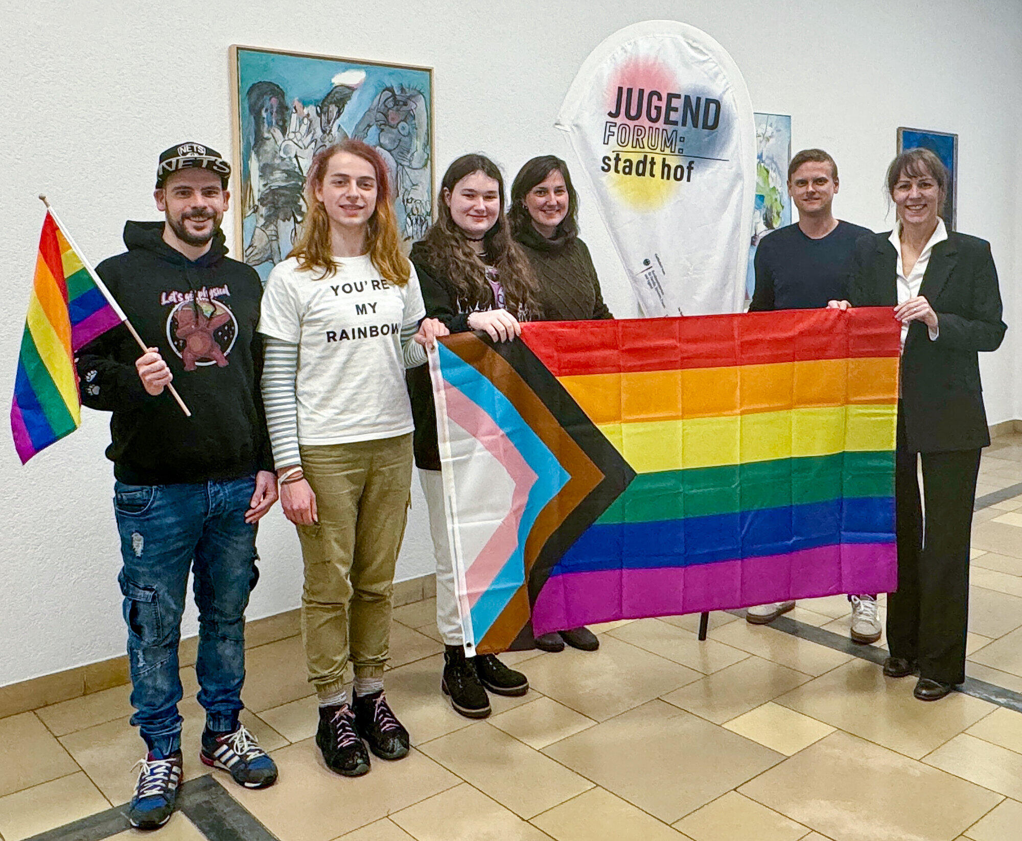 Erster Christopher Street Day in Hof: "Auch hier sind Menschen queer!"