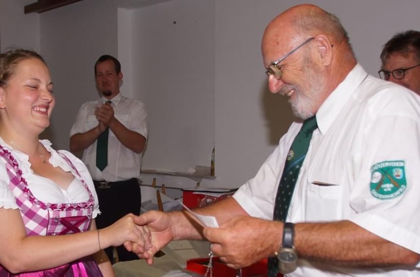 Vater und Tochter Sturm auf dem Gauschützen-Thron