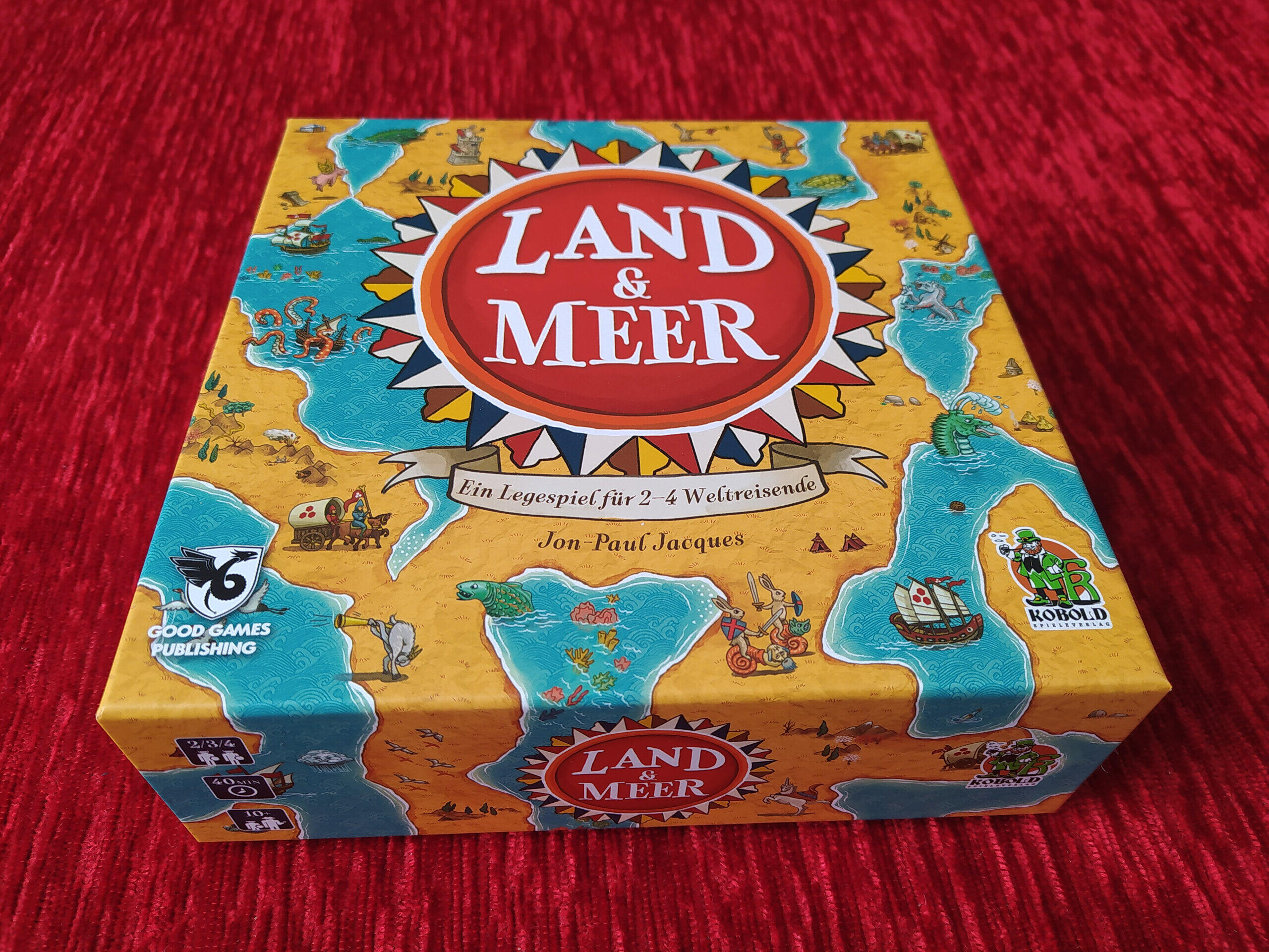 Spiele-Test "Land & Meer": Exzellenter Landkartenbau - Legespiel-Tipp
