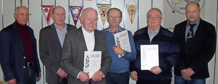 Die Urgesteine des TSV