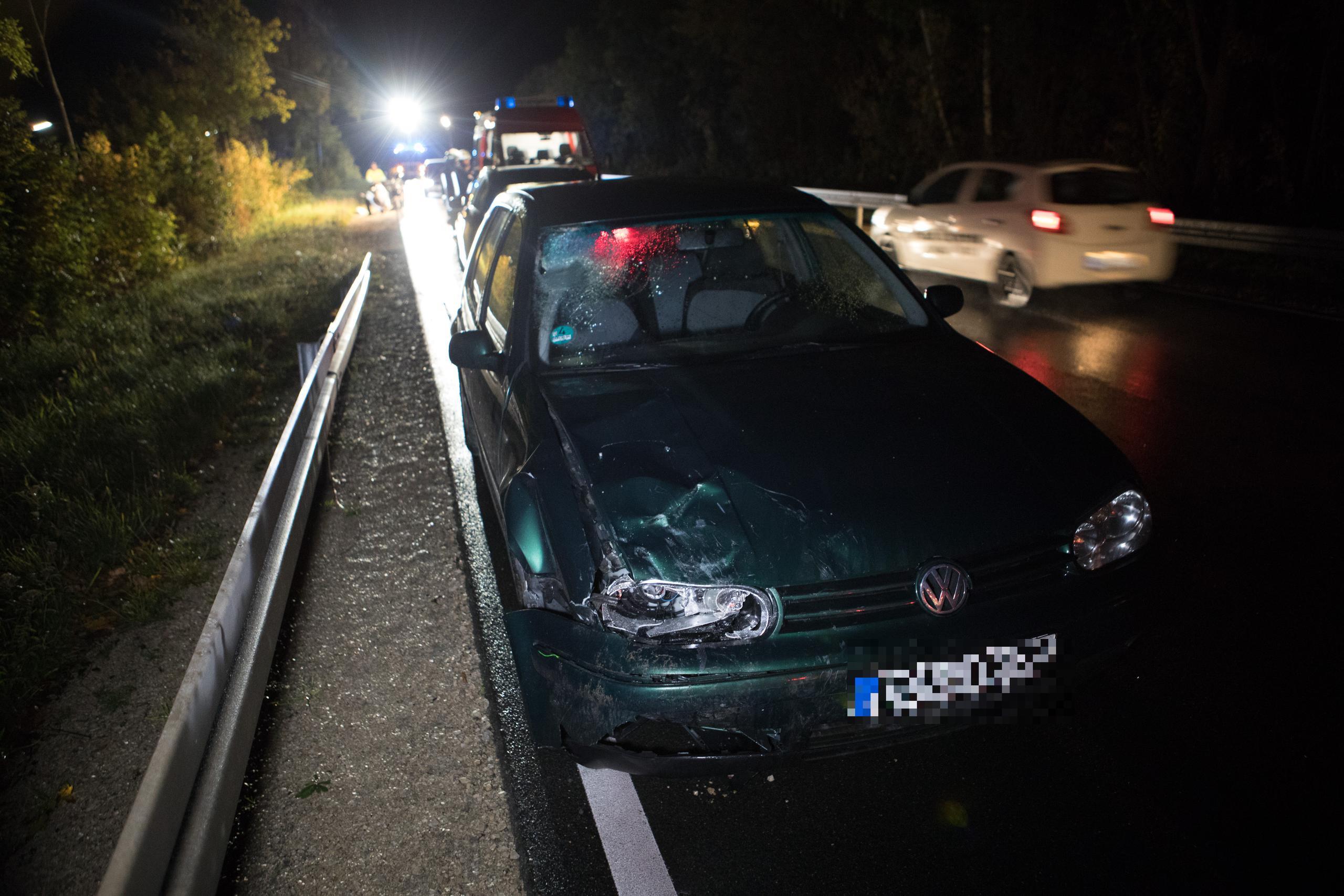 Tödlicher Unfall auf der Bundesstraße 2 - Bildergalerie