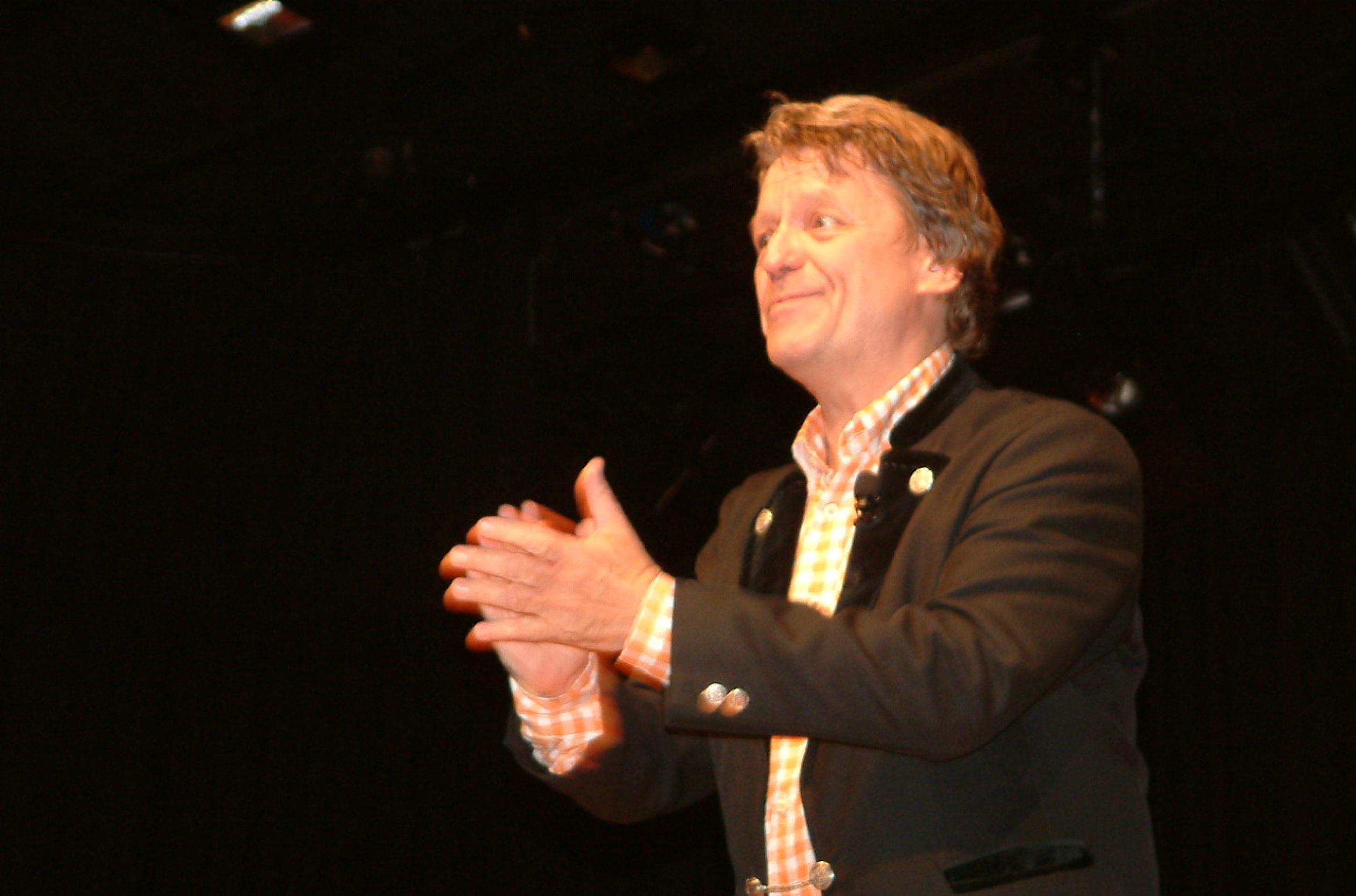 Erwin Pelzig schaut im Frankenwald vorbei