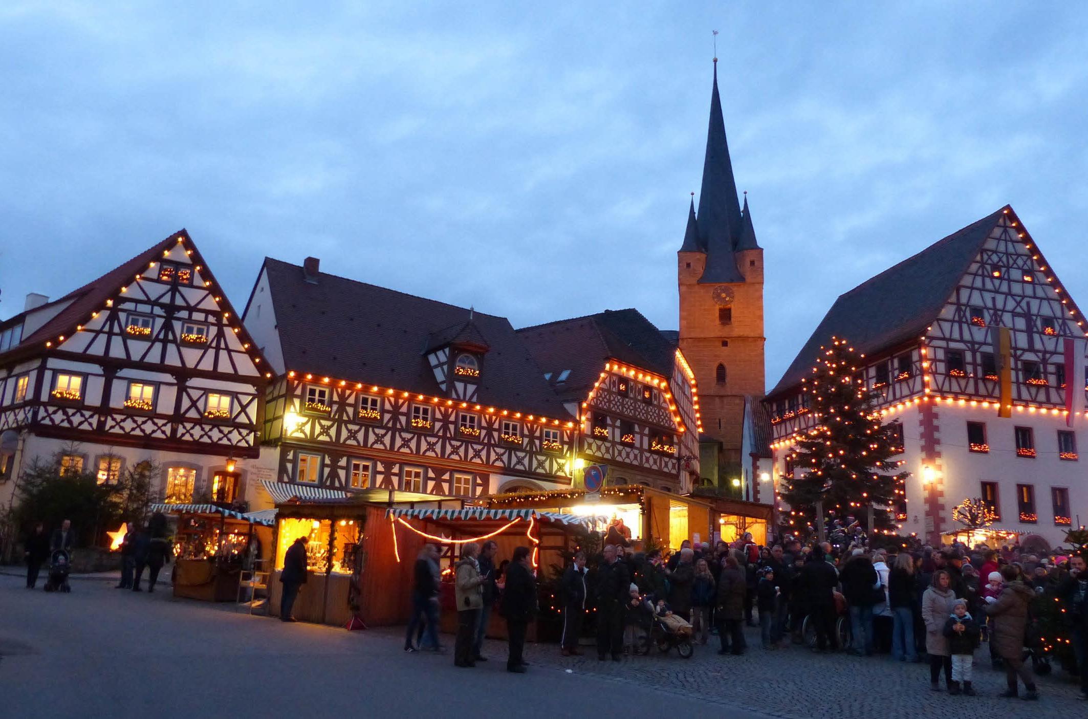 Weihnachtsmärkte 2022 in Franken: Alle Märkte und alle Termine in der ...
