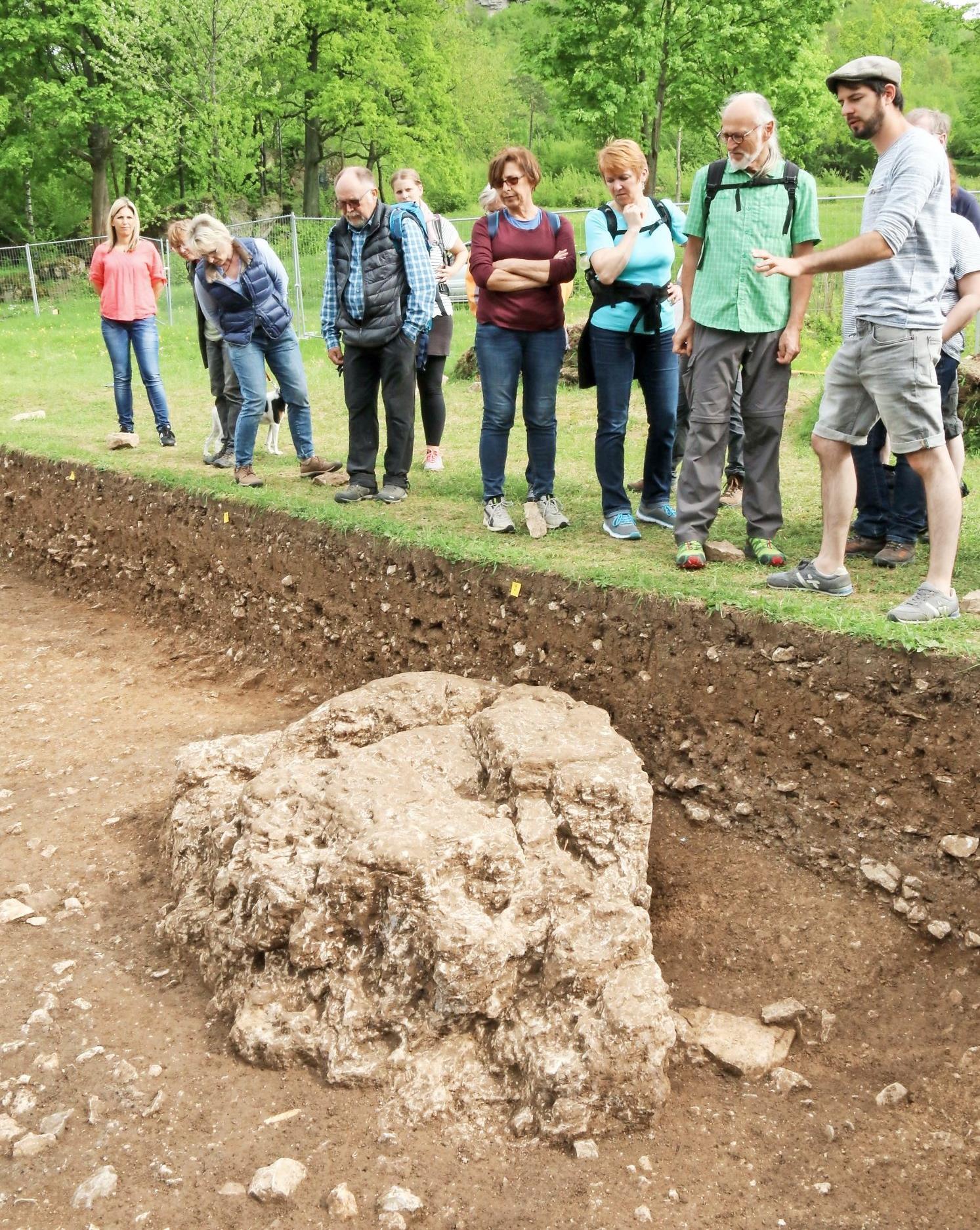 Mit einem Archäologen die Keltensiedlung erkunden