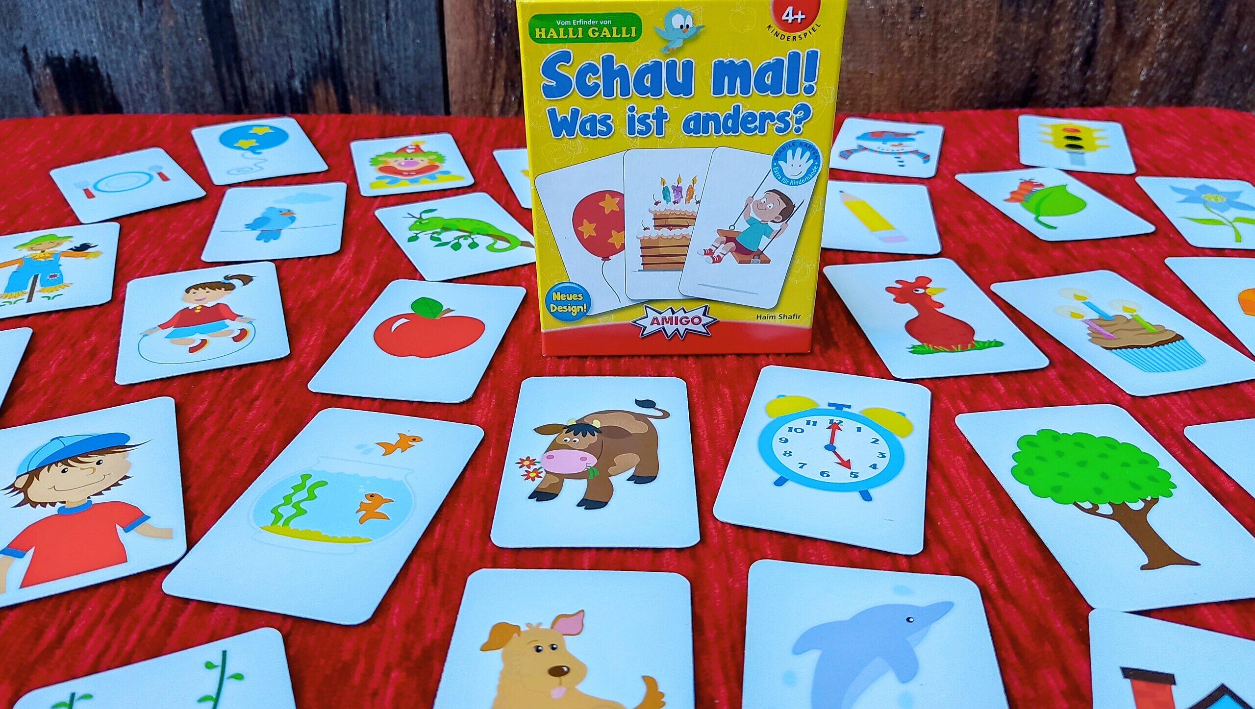 Kinderspiel-Test "Schau mal! Was ist anders?": Simpel-geniales ...