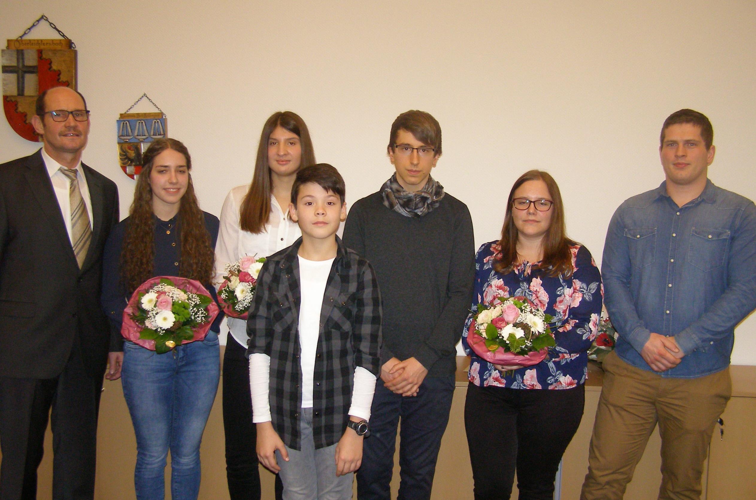 Oberleichtersbacher Ehrungen für besondere Verdienste