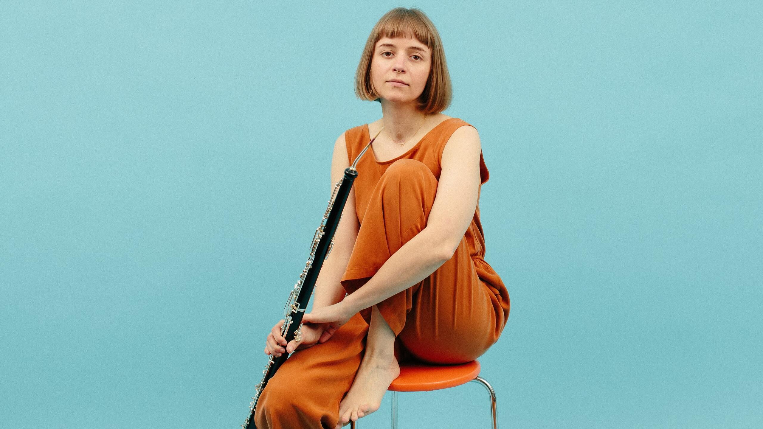 Multiinstrumentalistin Miriam Hanika spielt in der Alten Synagoge in ...