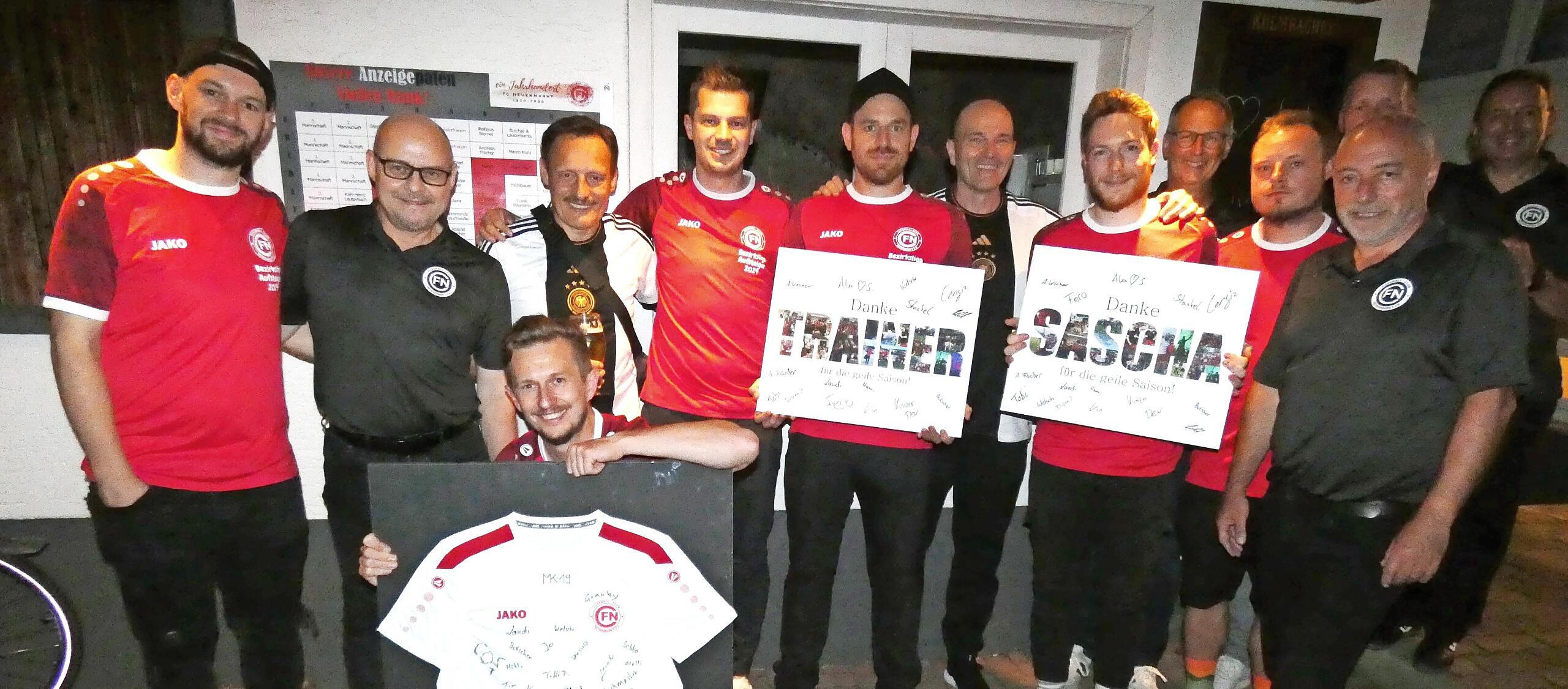 Empfang für die Fußballer