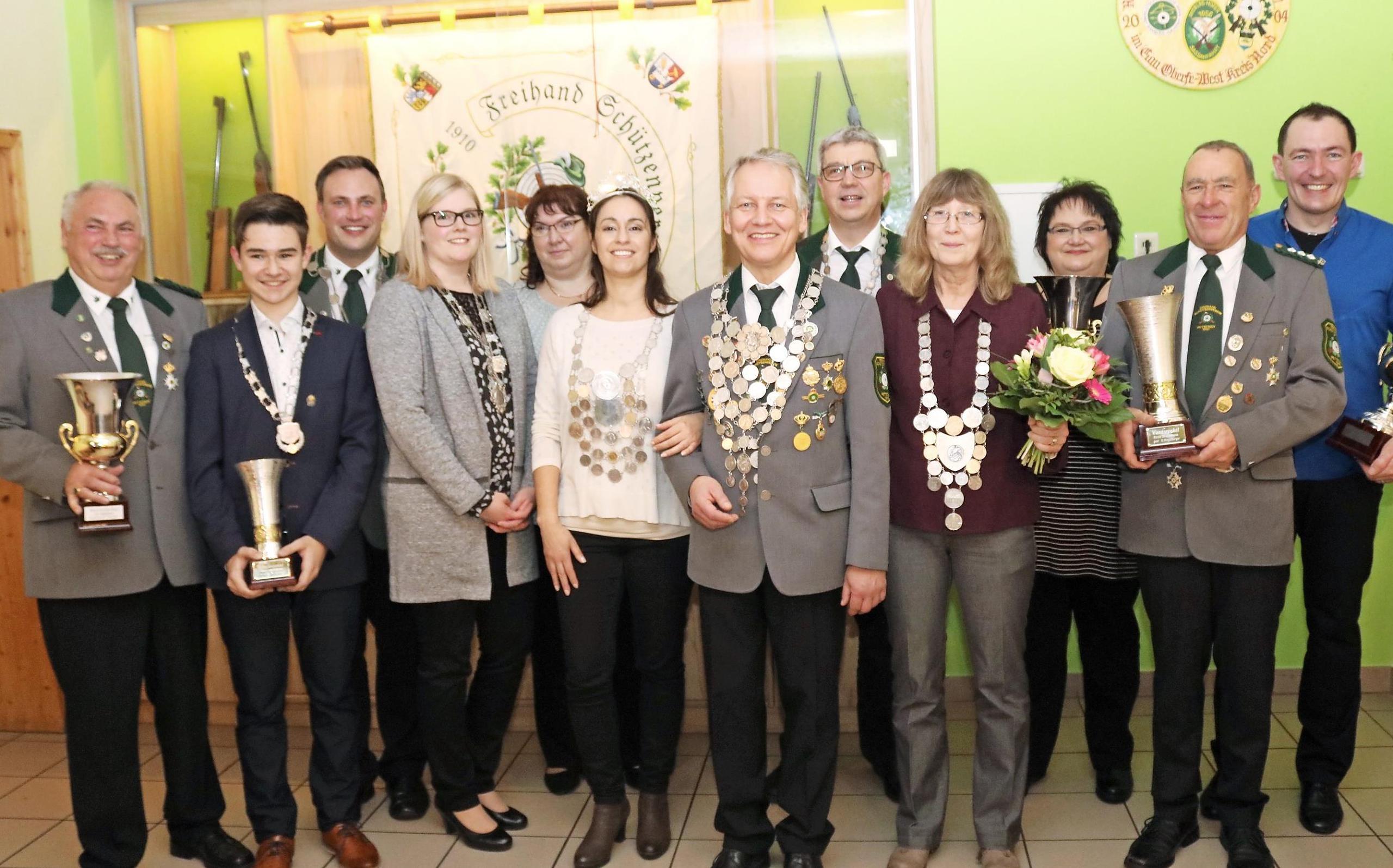 Pettstadter Schützen feiern Rekordjahr