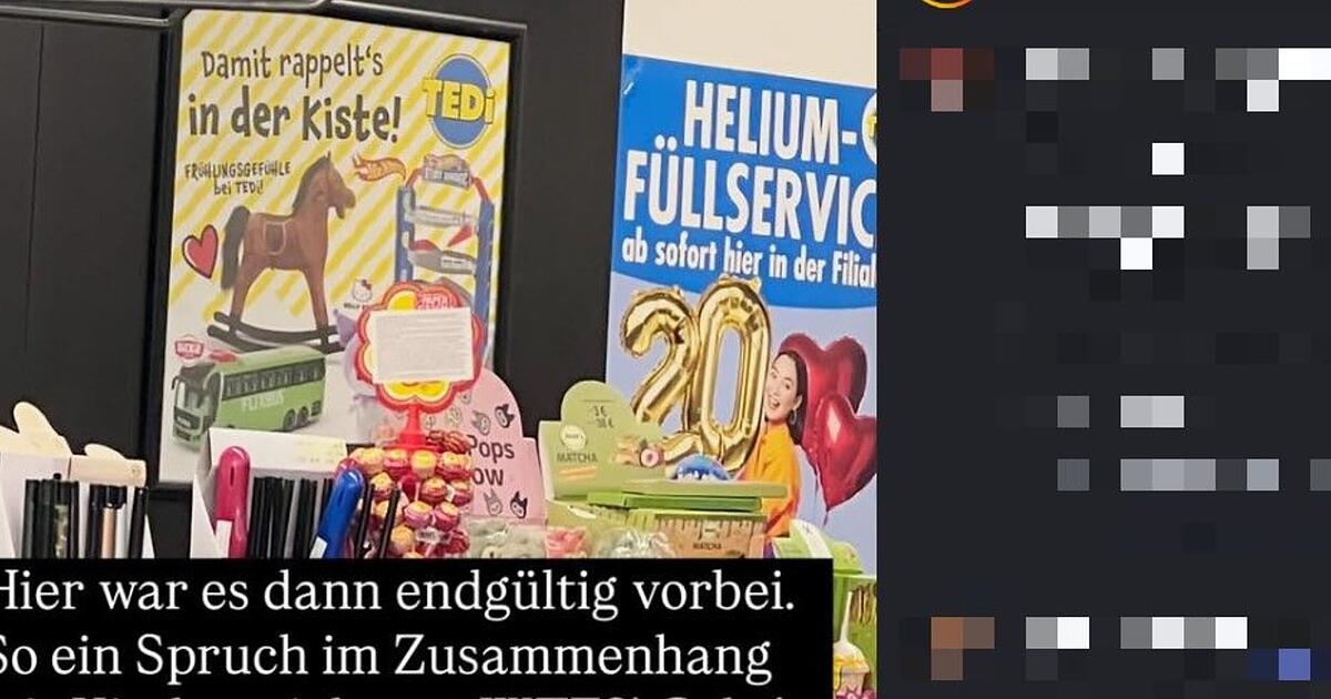Tedi startet merkwürdige Werbe-Kampagne - "ekelhaft"