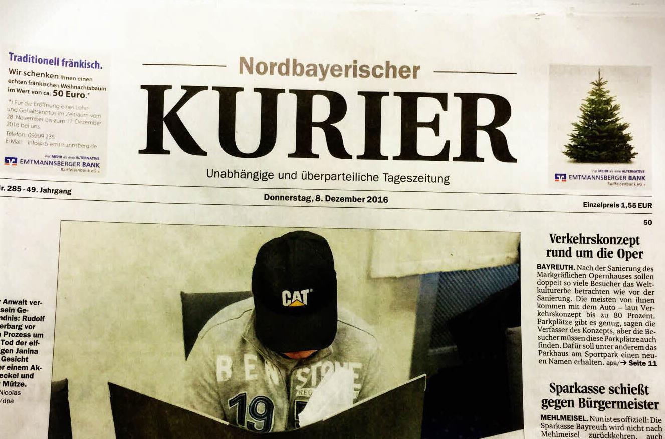 Nordbayerischer Kurier entlässt 50 Mitarbeiter