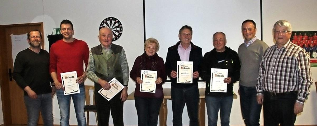 Treue Mitglieder geehrt